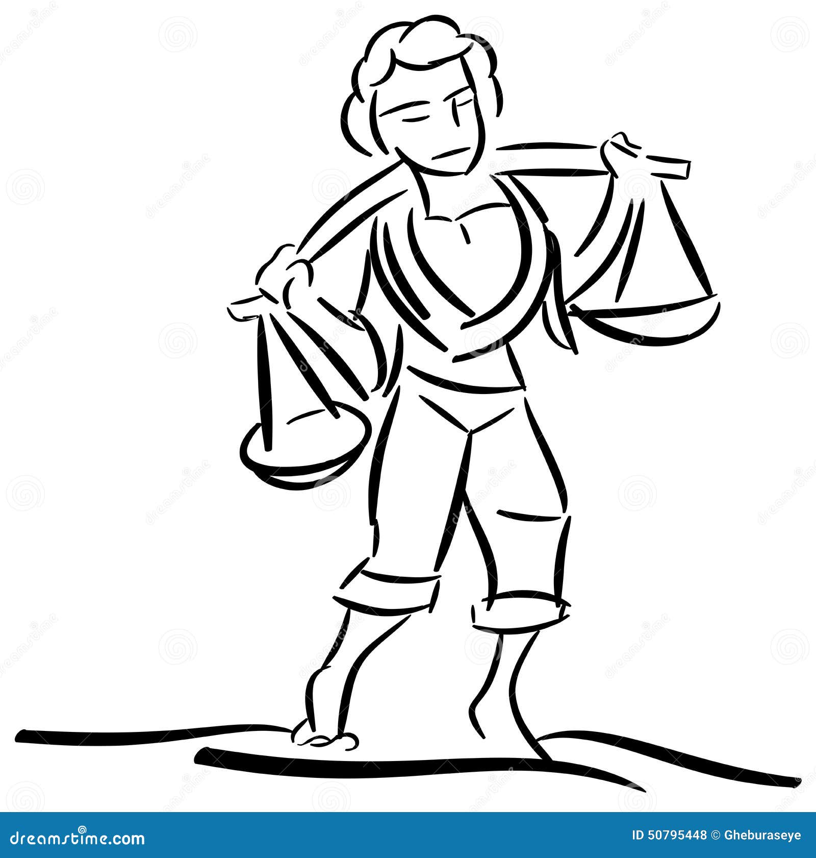 Stylized Man with Scales Isolated Stock Vector - Illustration of lake ...