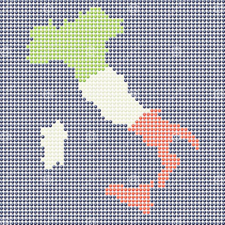 Stylized map of Italy stock vector. Illustration of graphical - 18345480