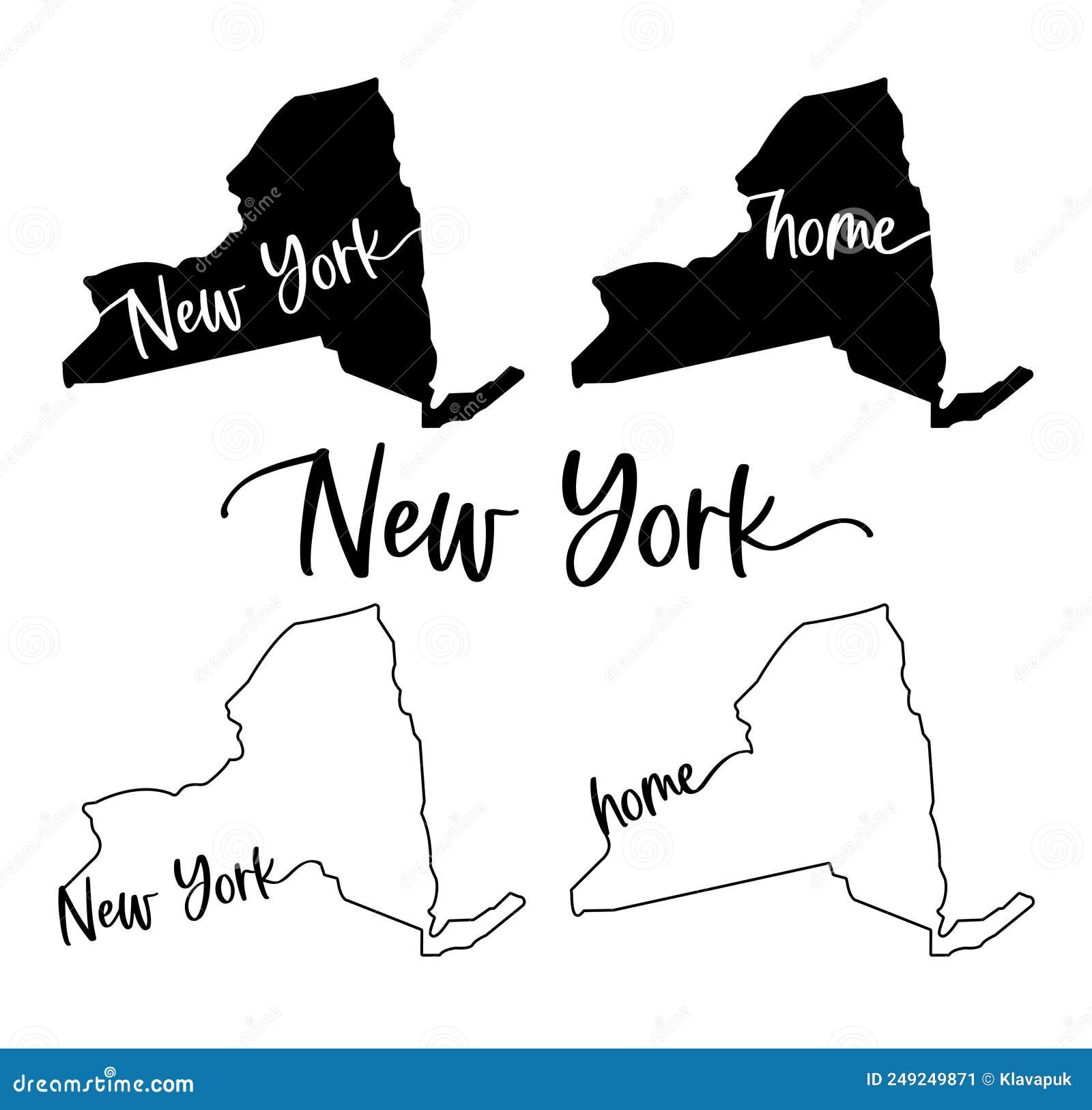 Stylized map of the U.S stock vector. Illustration of graphic - 249249871