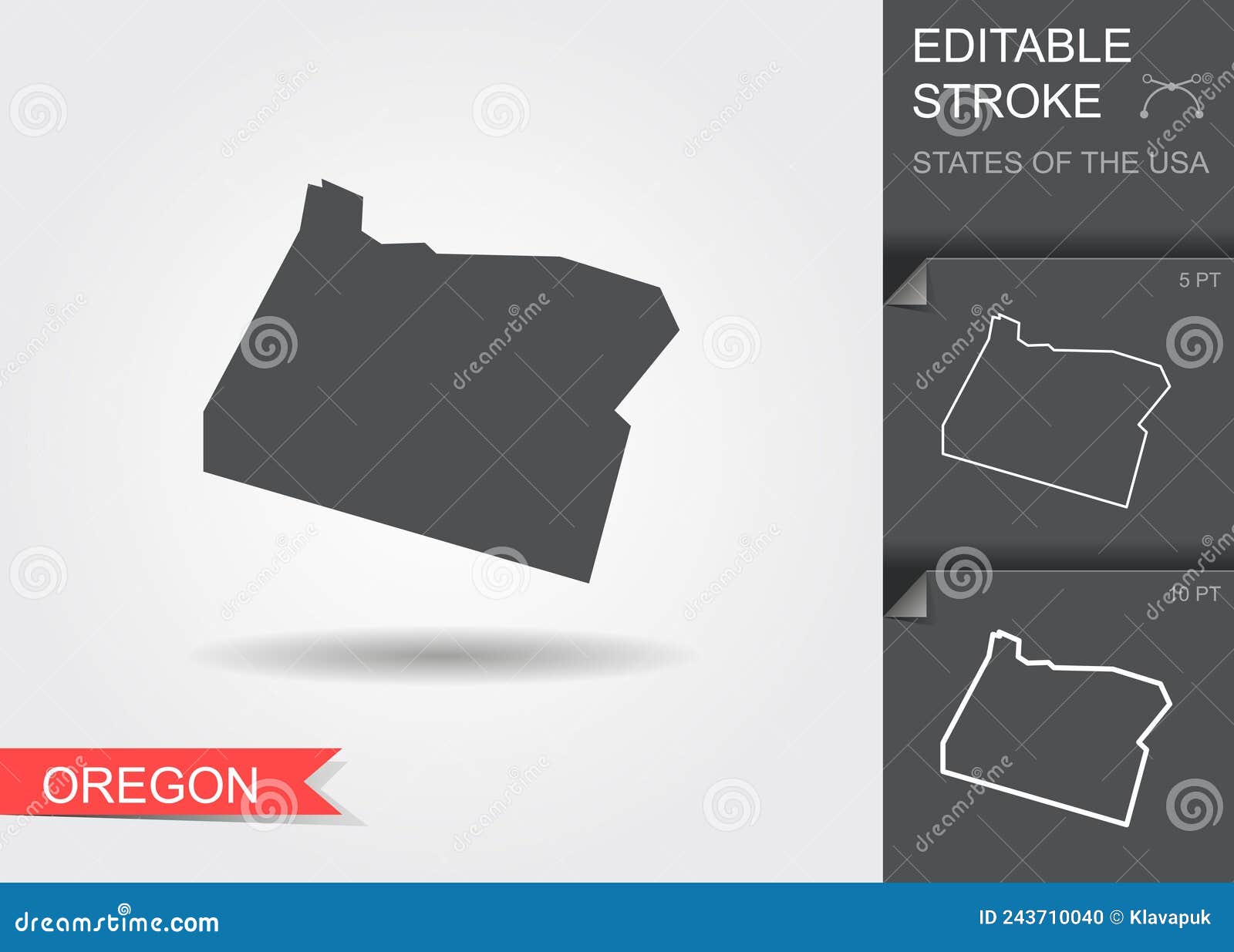 Stylized map of the U.S stock vector. Illustration of national - 243710040