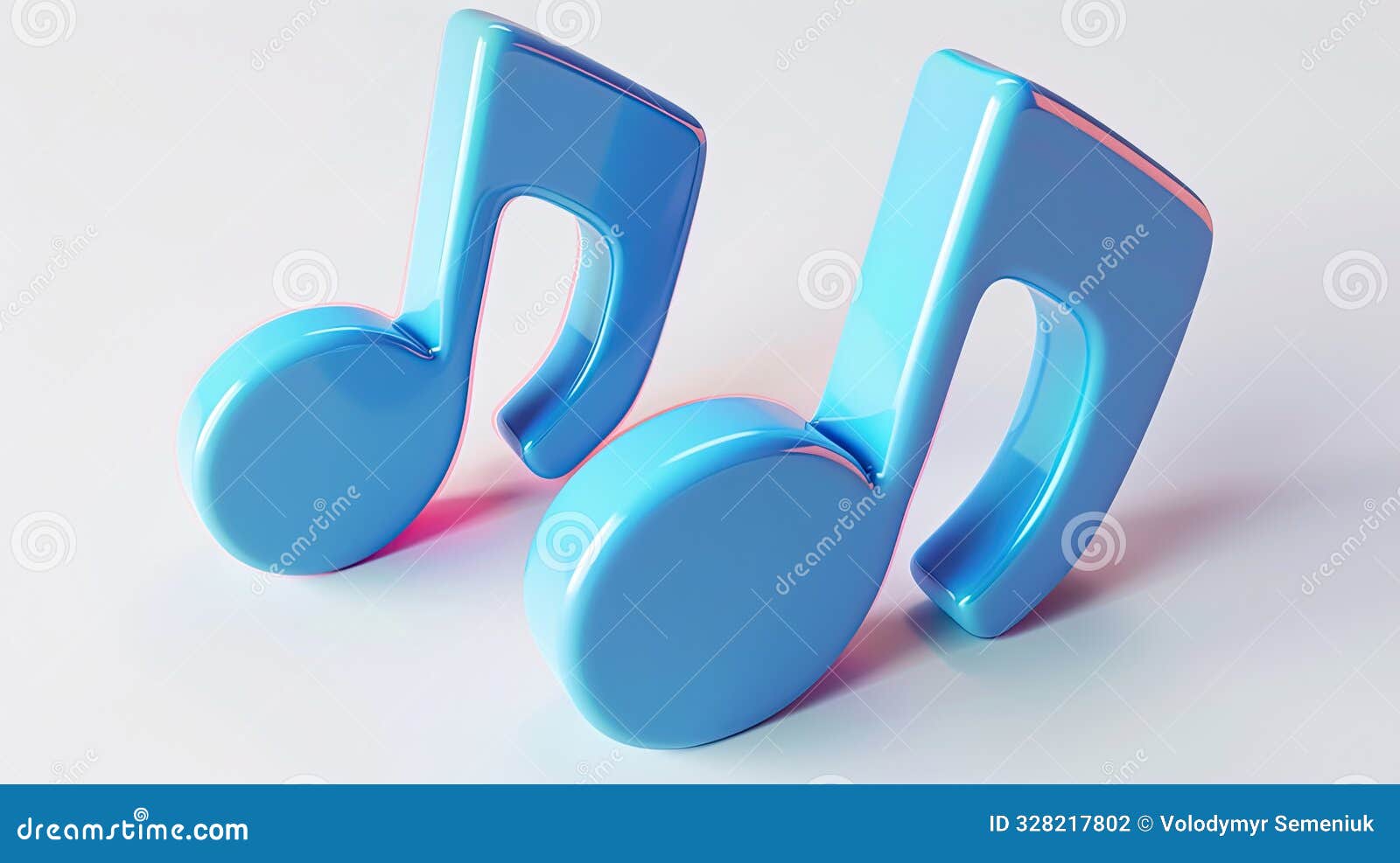 Stylized Musical Note Icon Celebrating Music Culture on a Minimal White ...