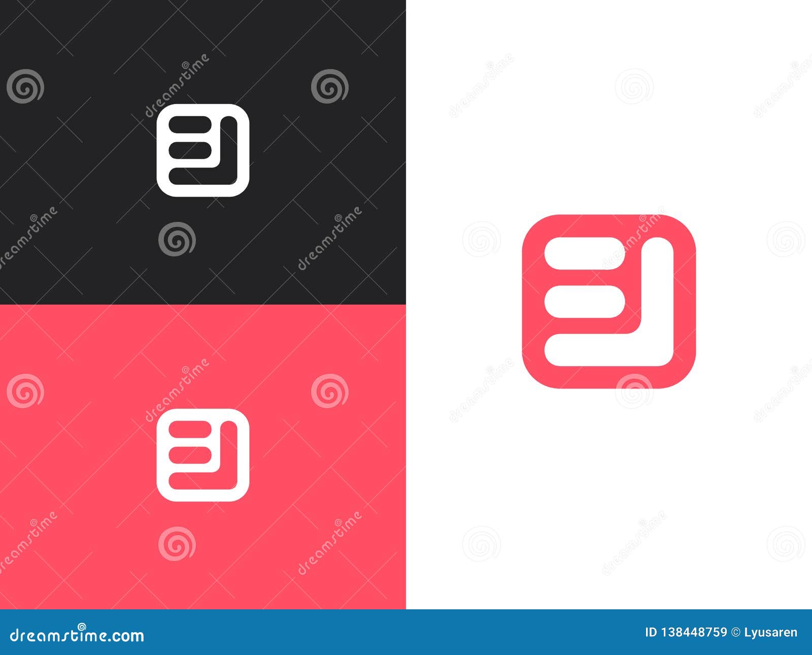 Stylized Number Three Logo, Vector Sign Number 3 Stock Illustration ...