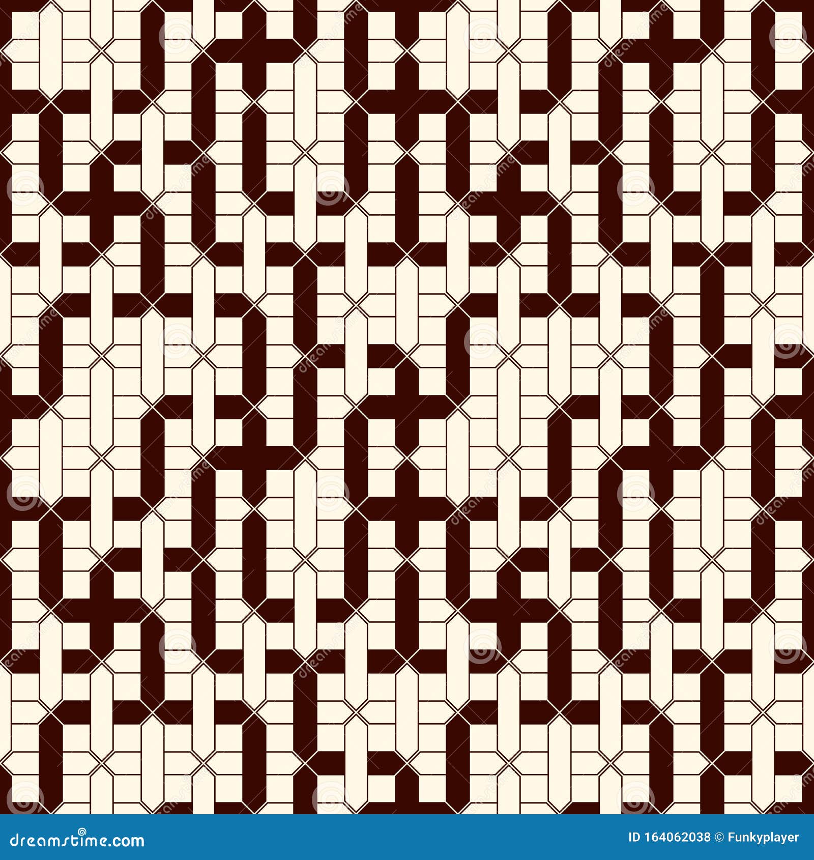 Stylized Overlapping Pipelines Background. Seamless Pattern with Maze ...