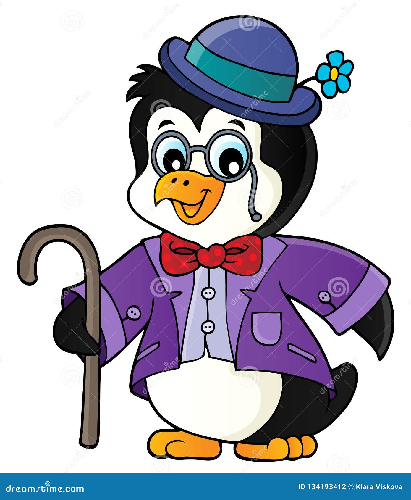 Stylized Penguin Topic Image 1 Stock Vector - Illustration of clothing ...