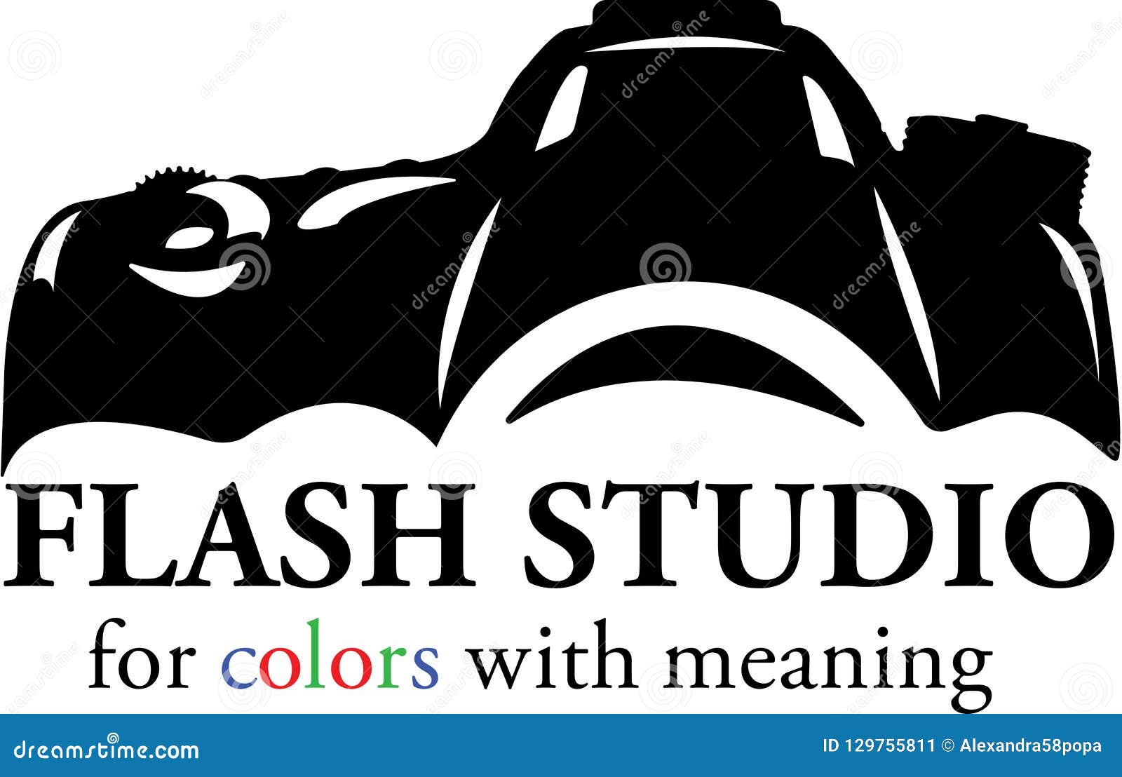 Photography Studio Logo stock vector. Illustration of capture - 129755811