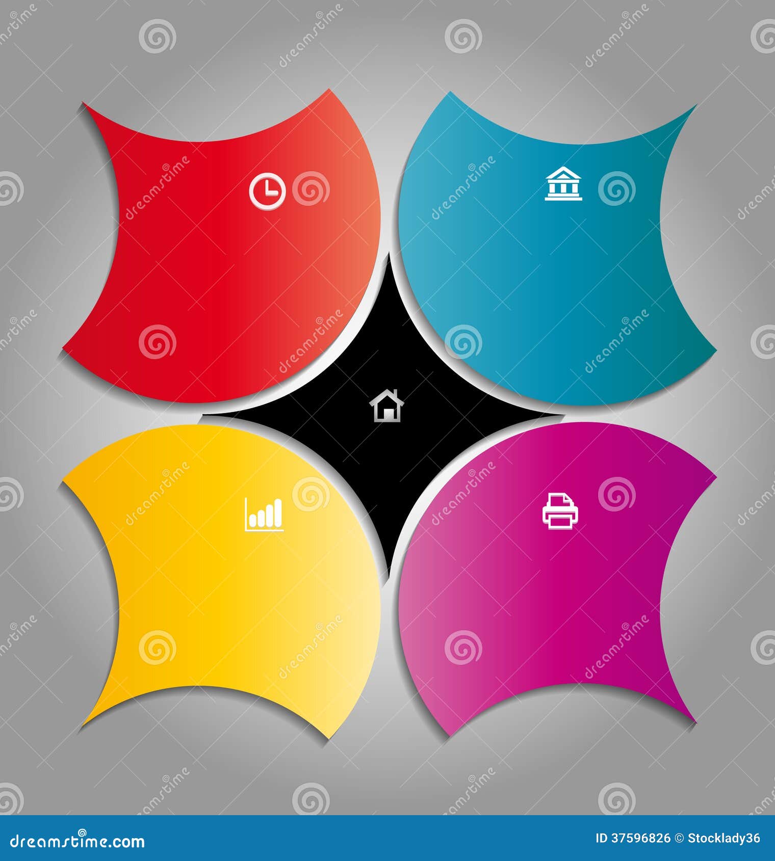 Stylized Presentation,option Template Royalty-Free Stock Photo ...