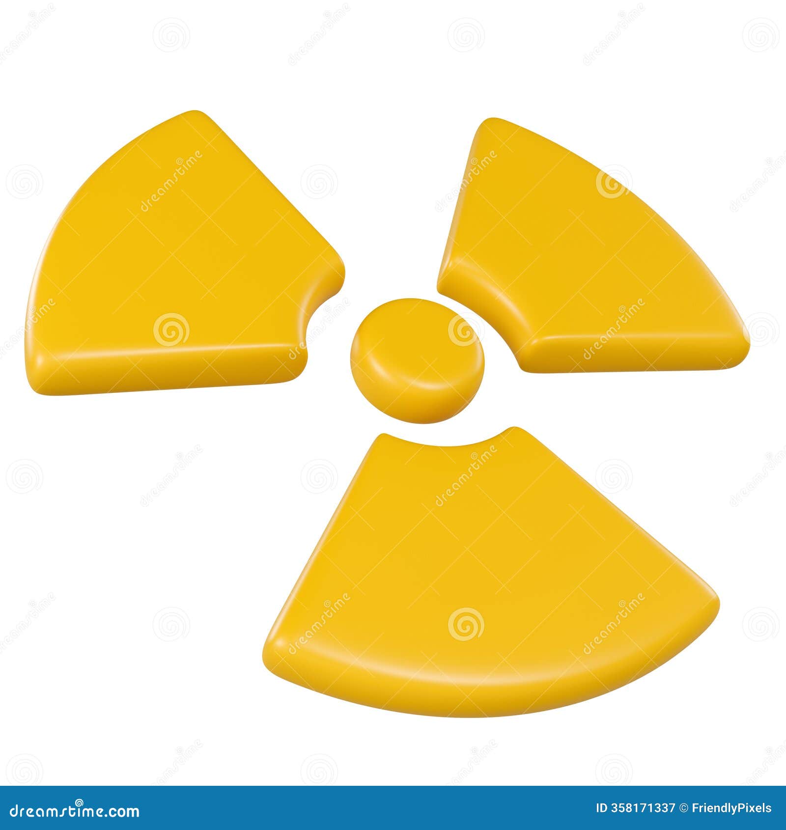 Stylized Radiation Hazard Logo. Animal Panda And Bombs Vector ...