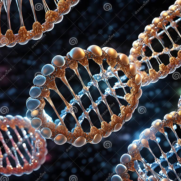 A Stylized Representation of Biotechnology and a DNA Double Helix ...
