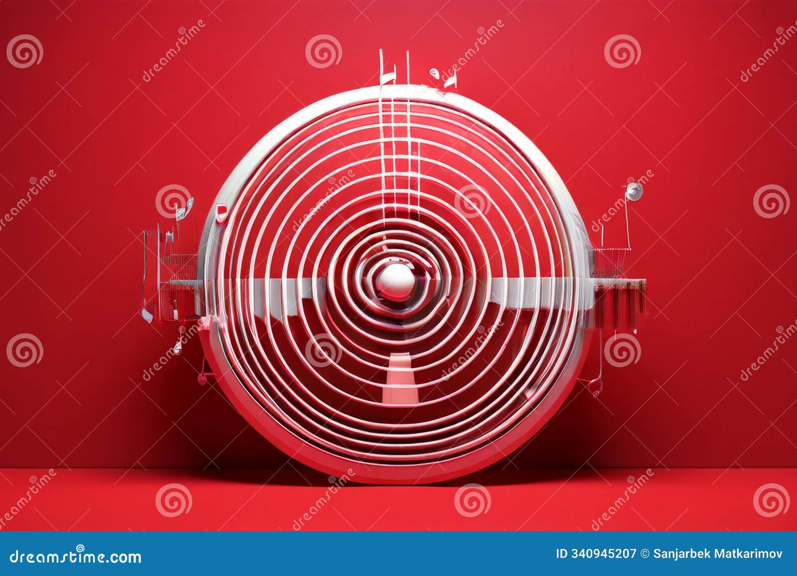 A Stylized Representation Of A Musical Chord With A Focus On Sou Stock ...