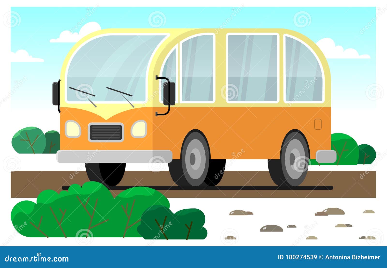Peace Minivan Line And Solid Icon. Bus With Peace Symbol Vector ...