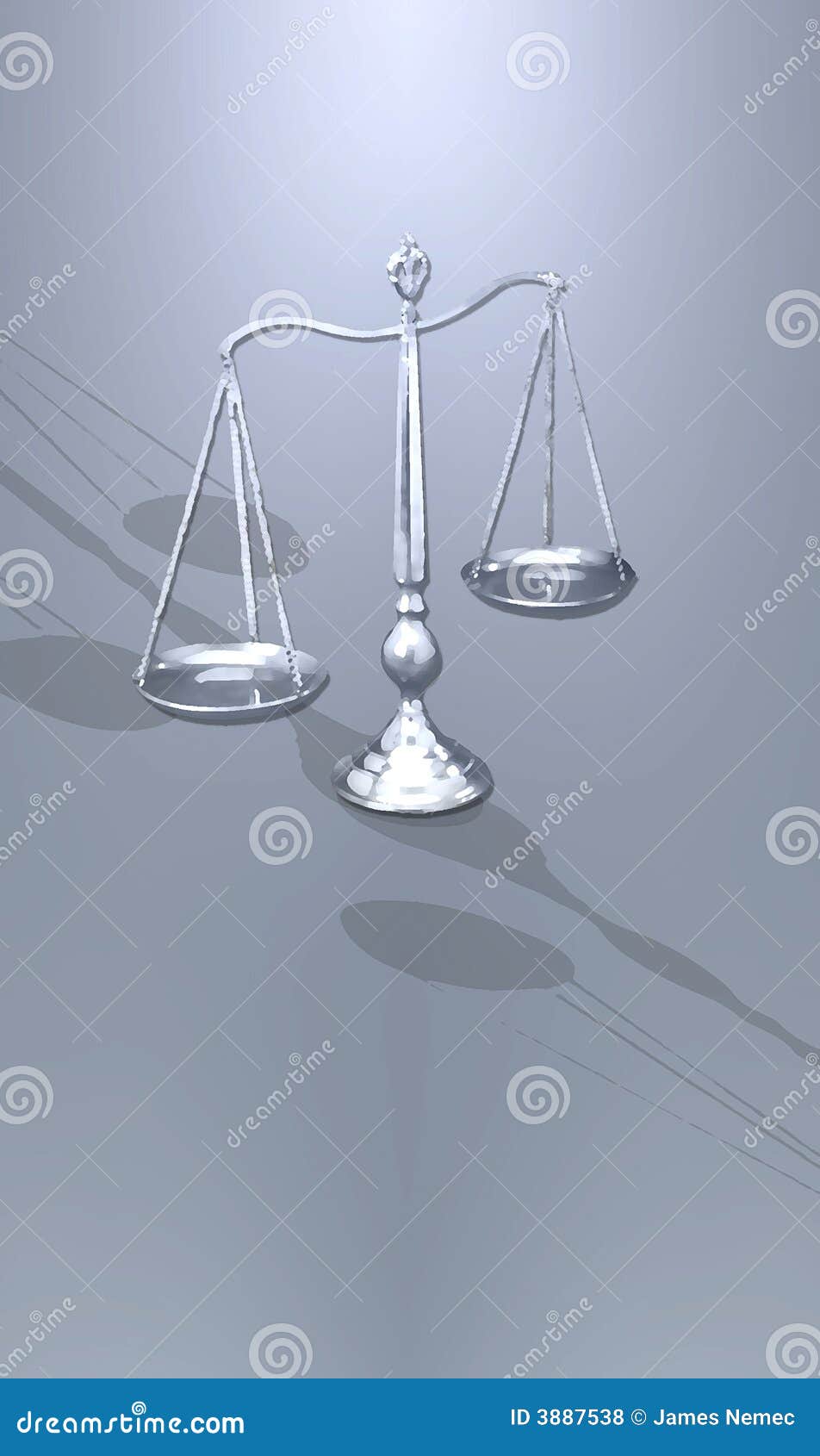 Unbalanced Justice Scale Cartoon Vector | CartoonDealer.com #36421905