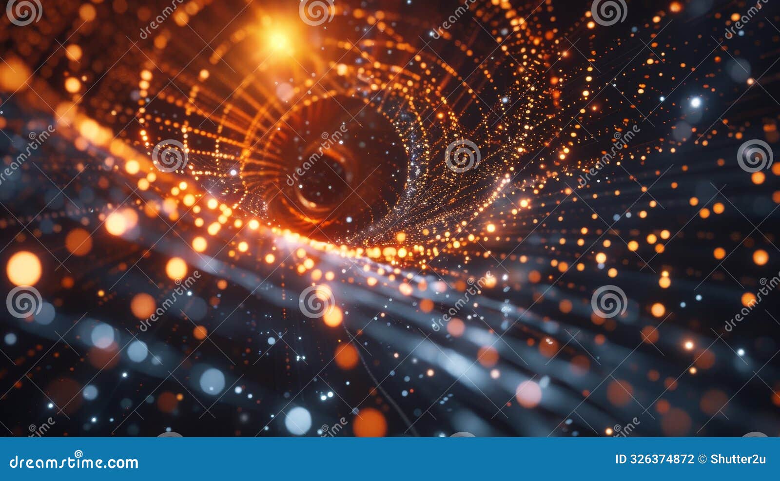 Stylized Quantum Field Theory In Curved Space Time. High Tech Digital ...