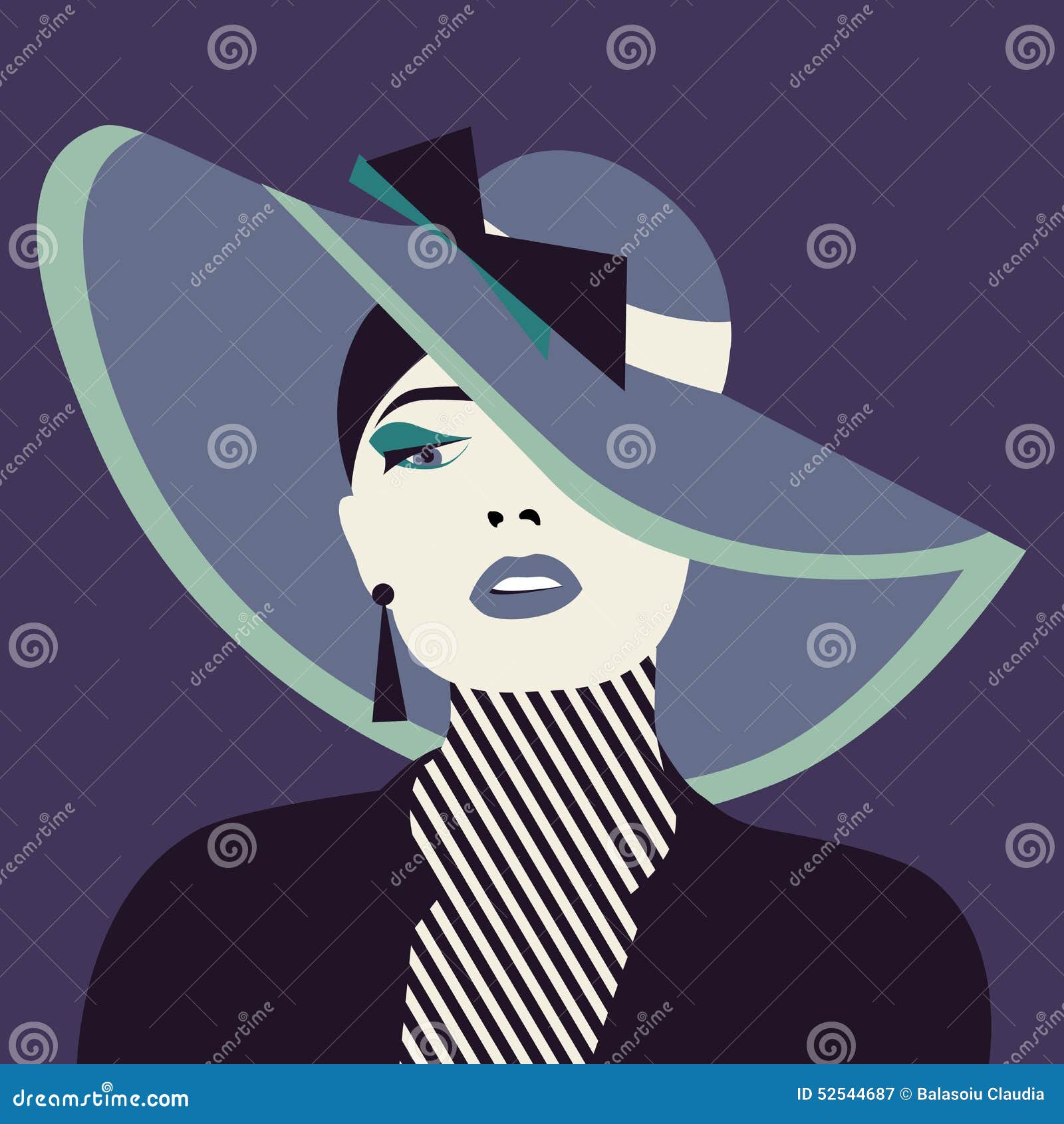 Stylized Woman In Yoga Bridge Pose, Setu Bandha Sarvangasana. Vector ...