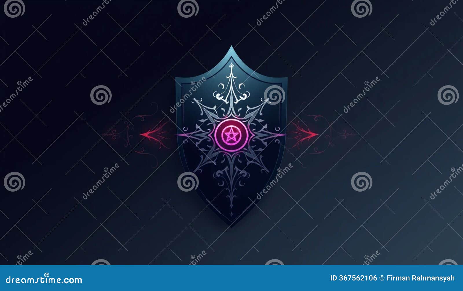 Pentagram Symbol Vector For Logo Background Icon Web Wallpaper ...