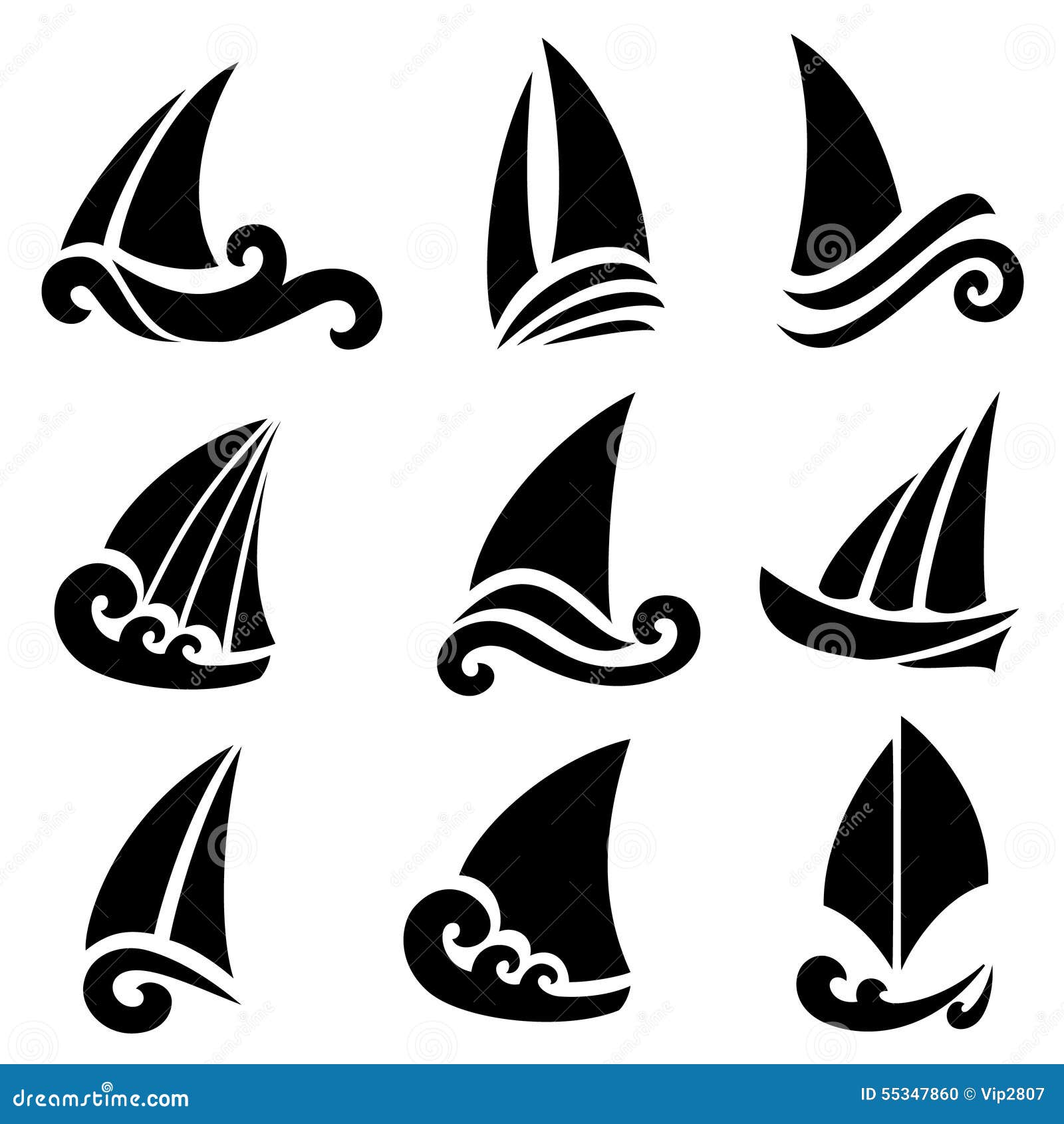 Stylized Ship On A Light Background Vector Illustration | CartoonDealer ...