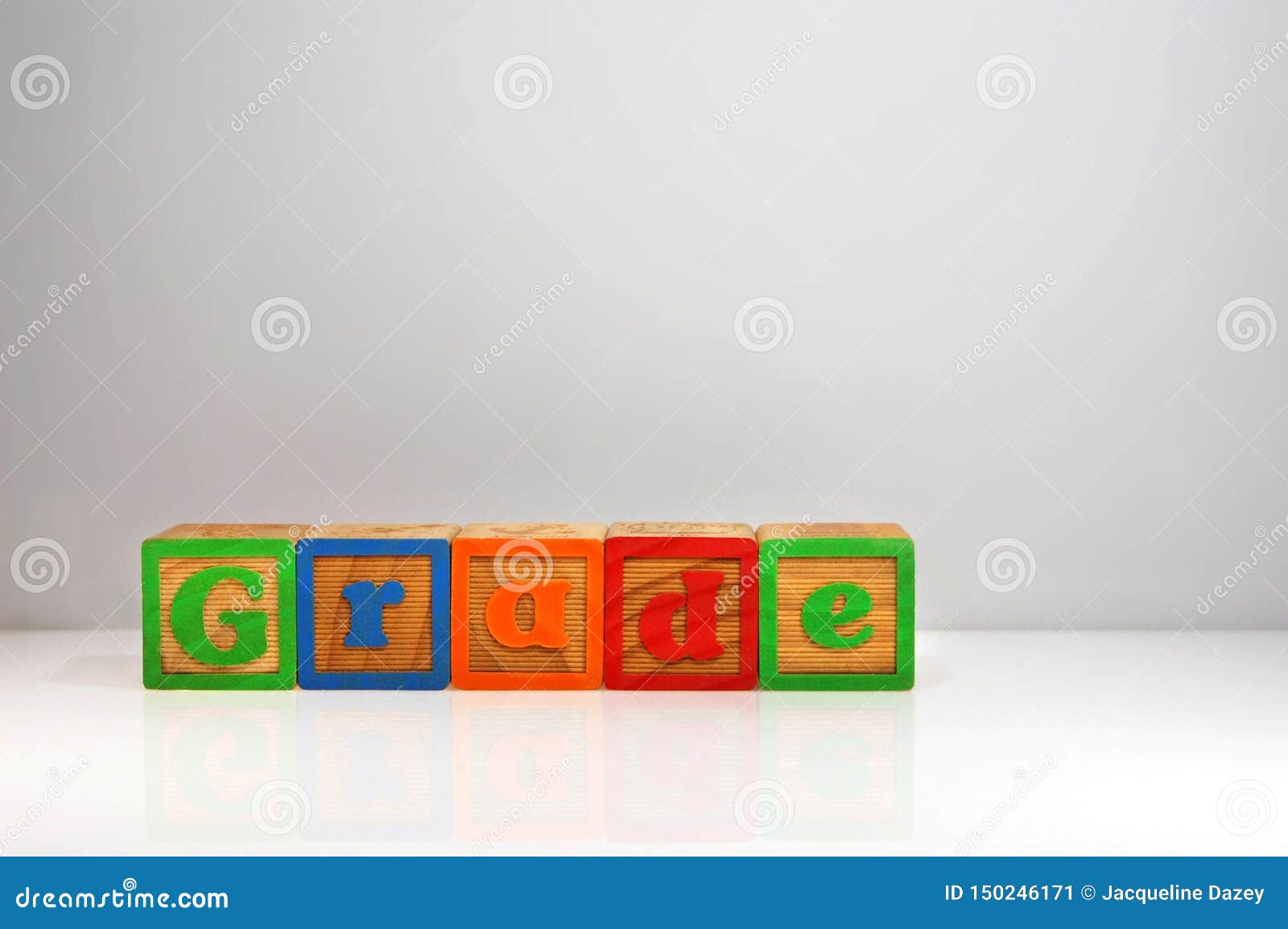 2nd Grade Spelled Out With ABC Blocks Royalty-Free Stock Photography ...