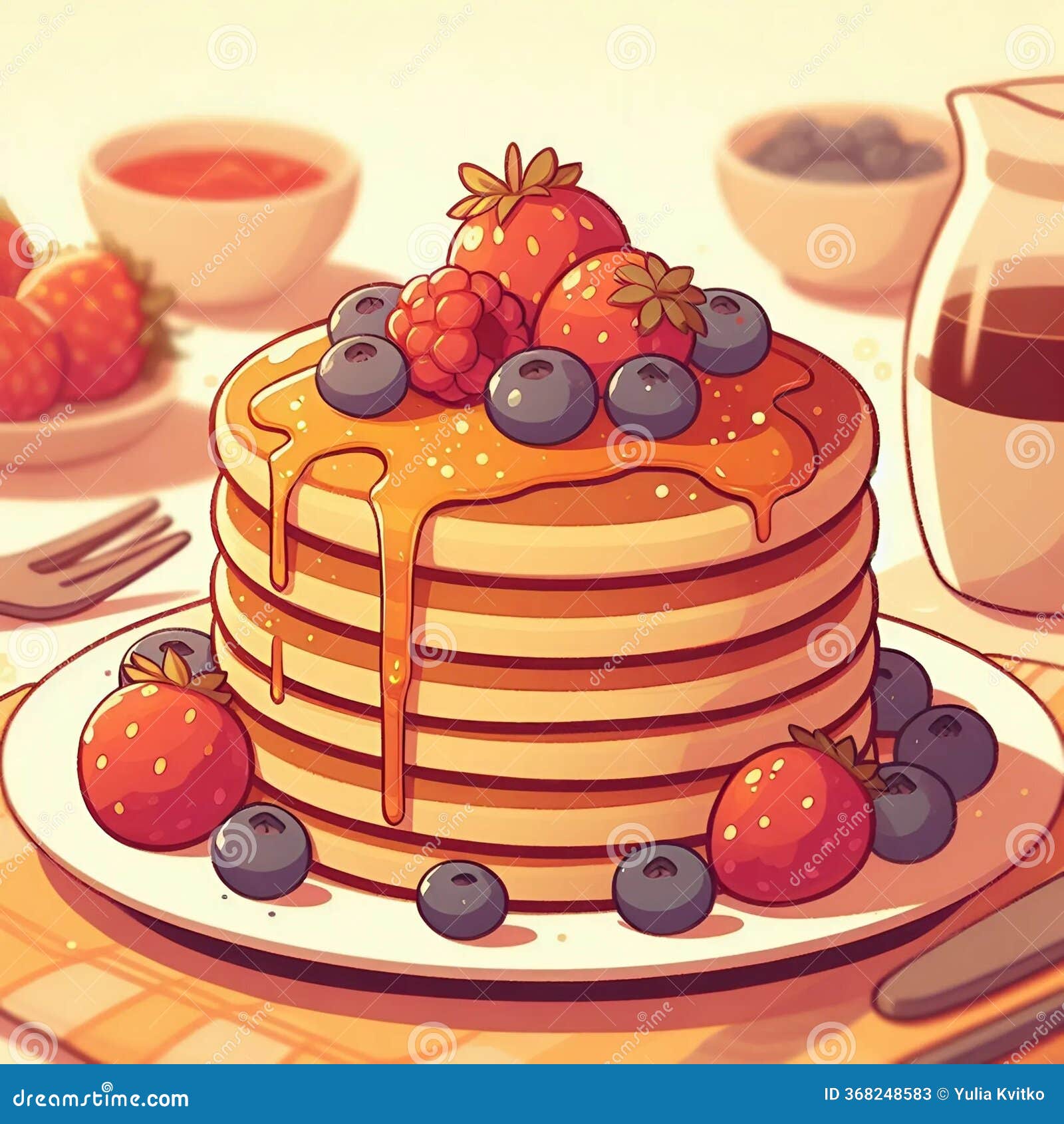 Stylized Simple Drawing Sport Super Car Coupe Side View Vector ...