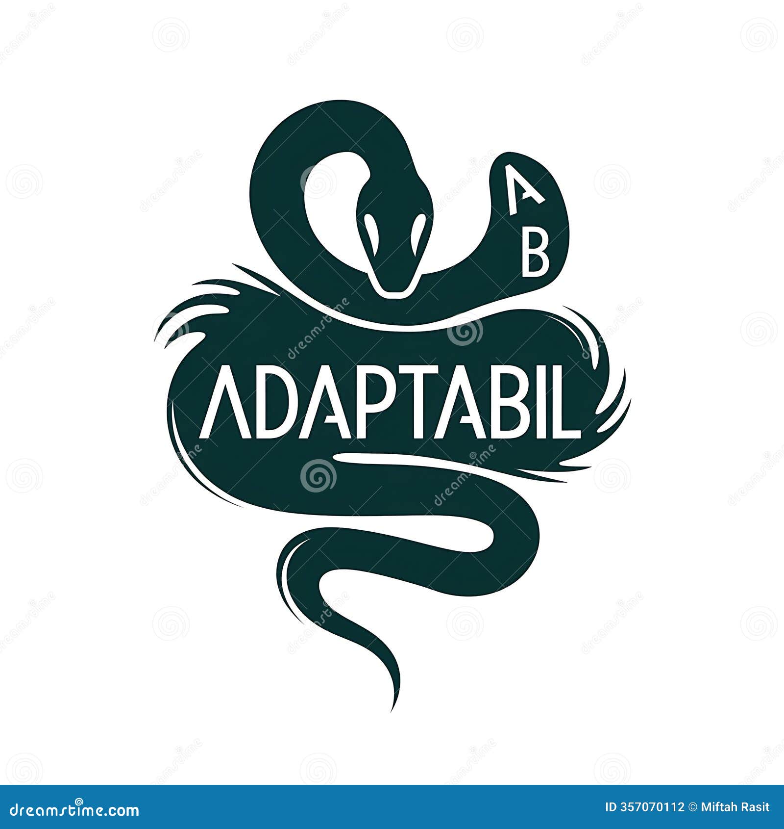Adaptable Snake Design Showing Versatility and Change Stock ...