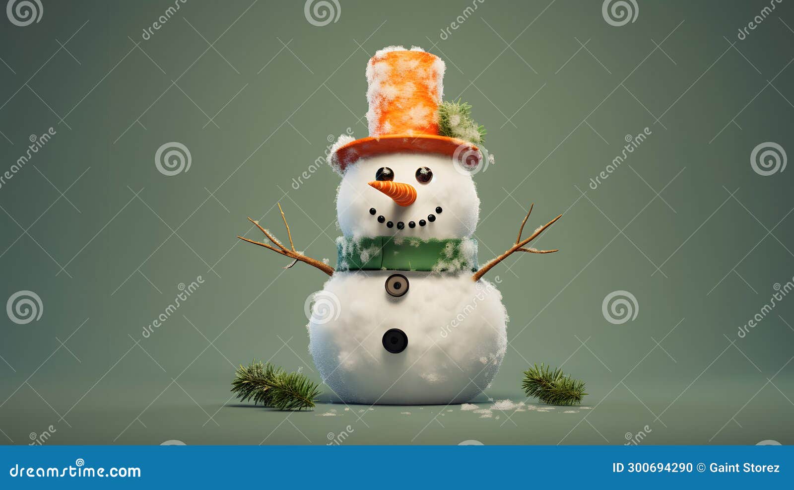 Stylized Snowman and Carrot Nose Pattern Stock Photo - Image of dessert ...