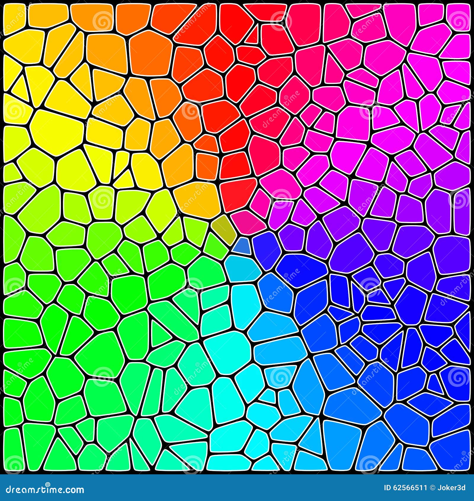 Stylized Stained Glass stock vector. Illustration of graphic - 62566511