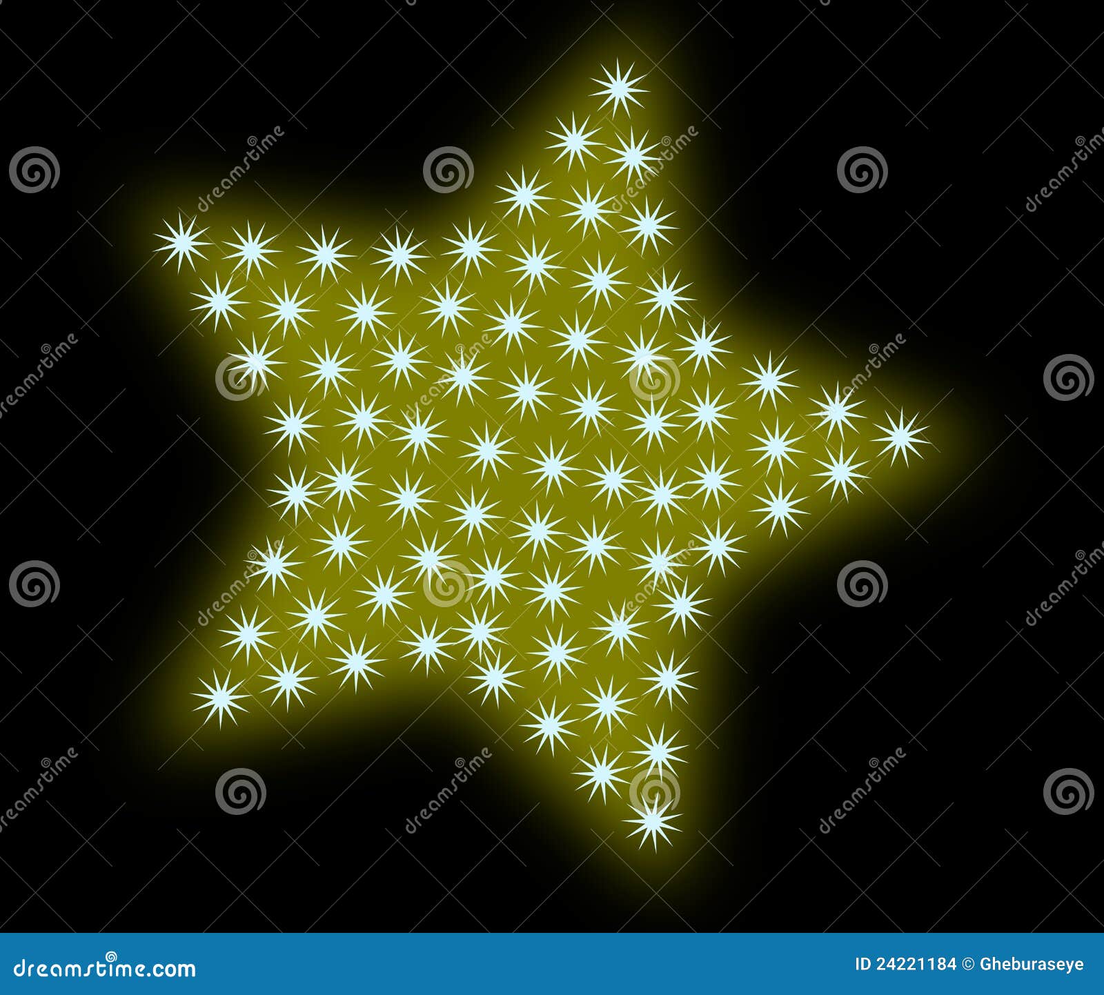 Stylized star stock illustration. Illustration of effects - 24221184