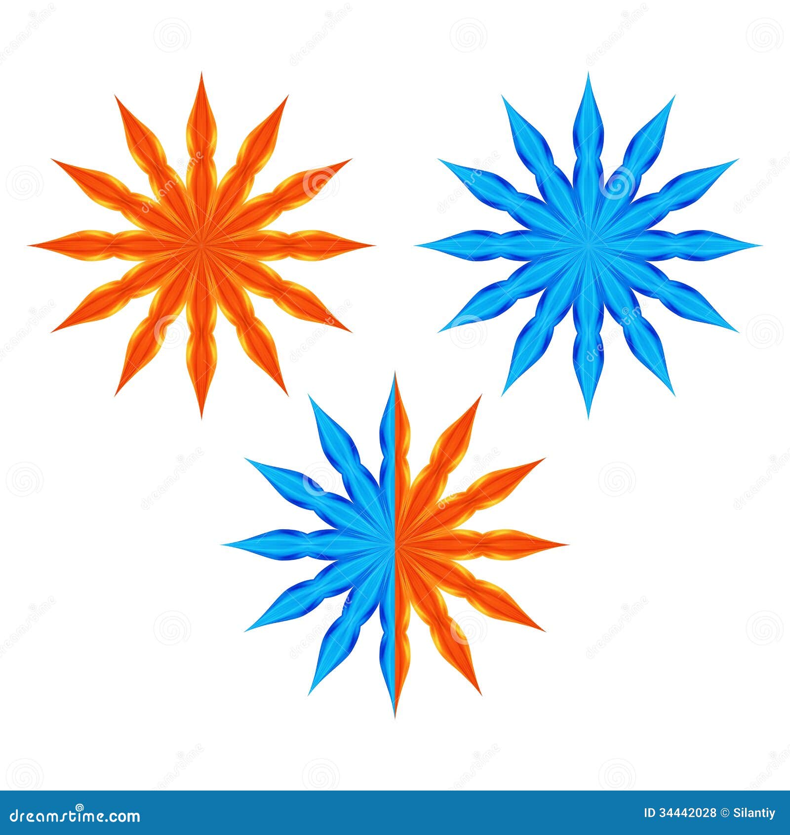 Stylized star stock photo. Illustration of beam, abstract - 34442028