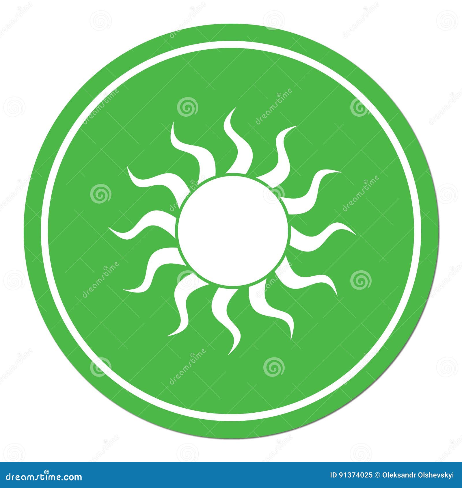 Stylized stock vector. Illustration of sign, energy, cartoon - 91374025