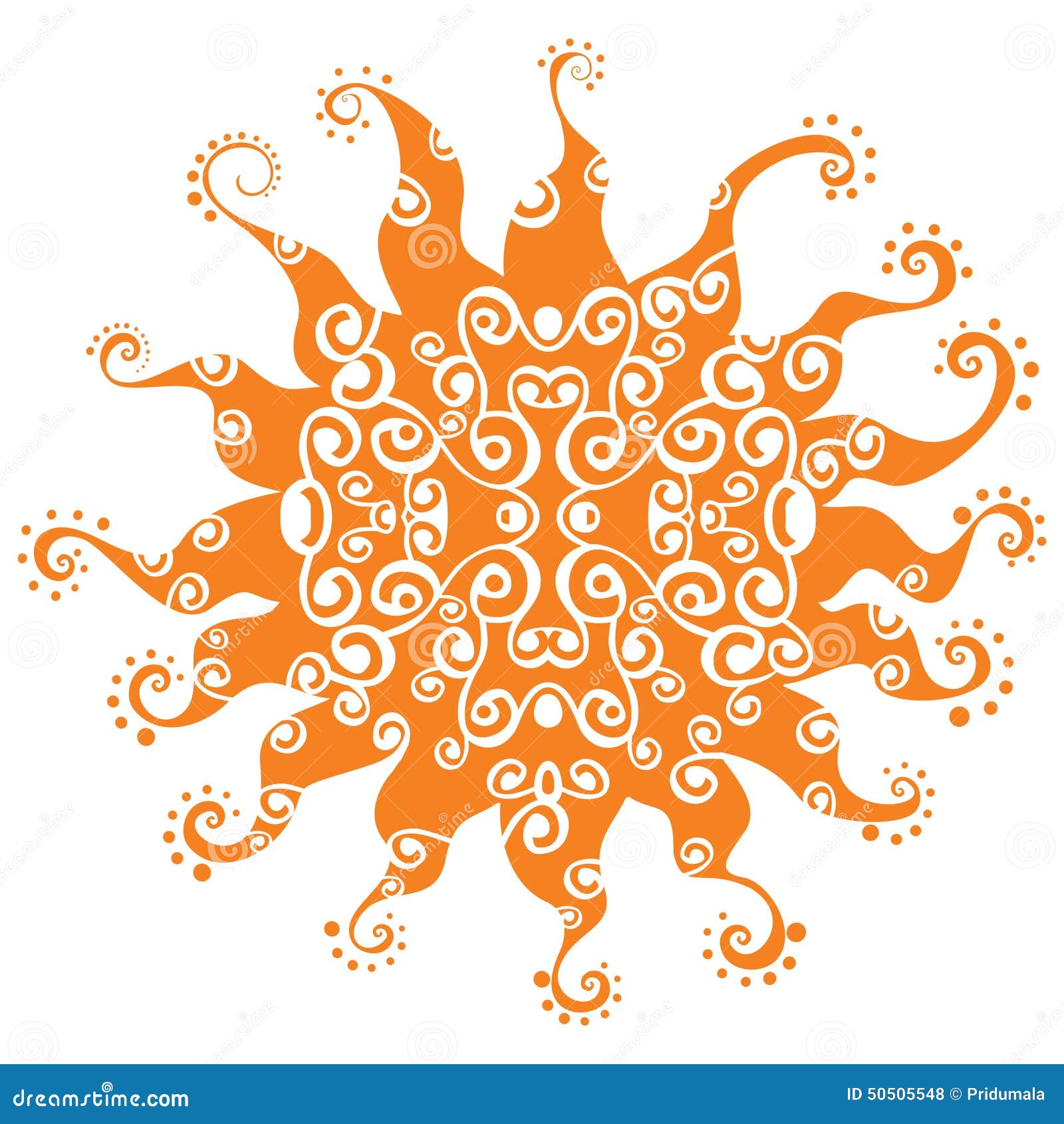 Stylized sun, vector stock vector. Illustration of artistic - 50505548