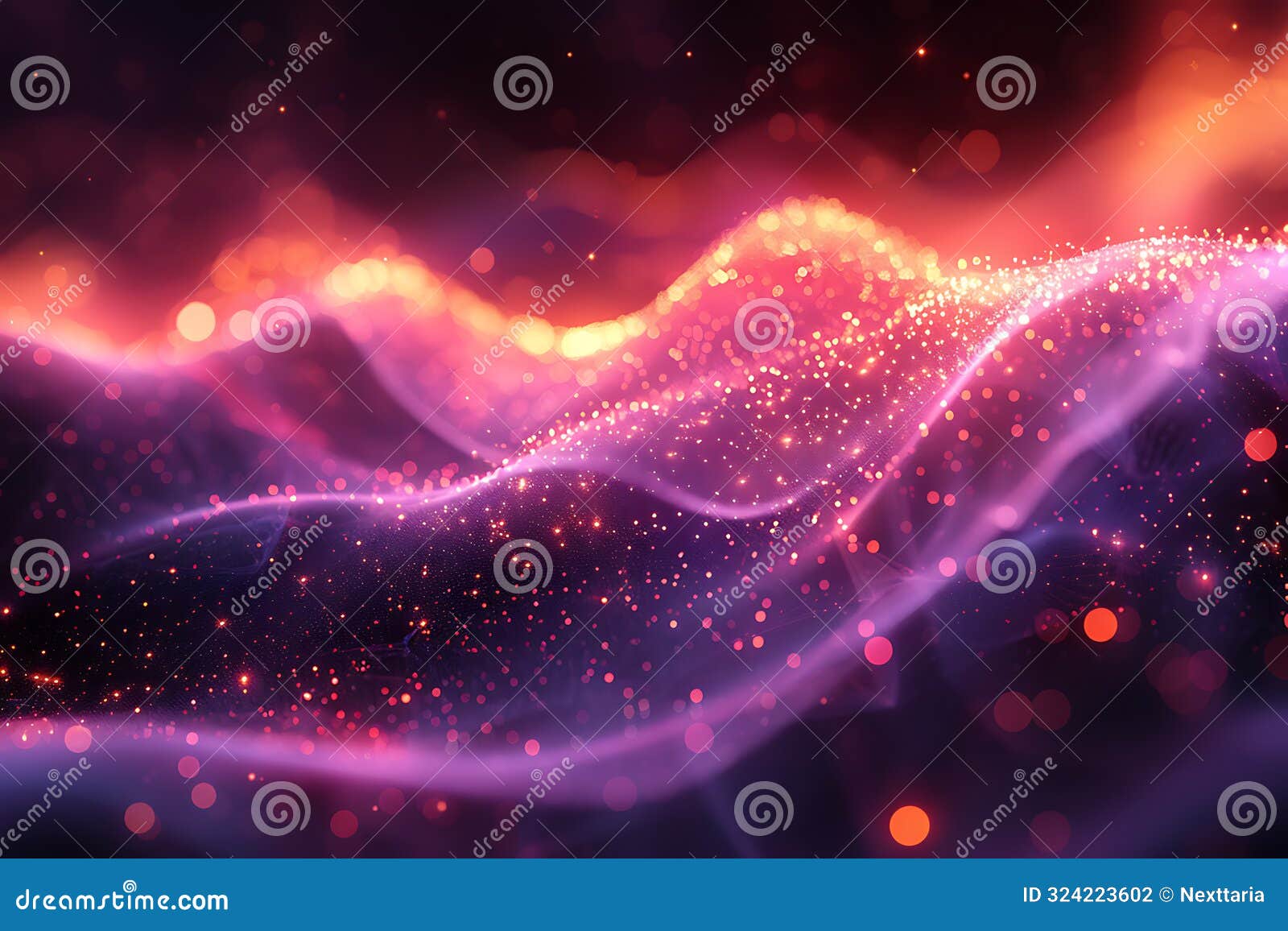 Stylized Tech Background with Abstract Textures Stock Illustration ...