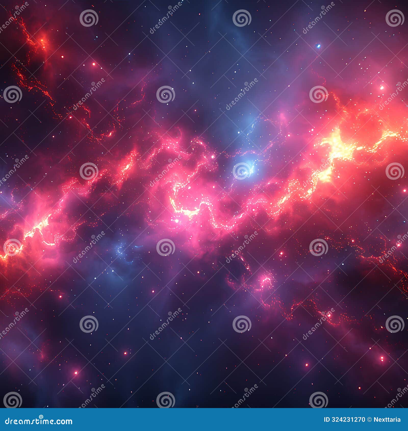 Stylized Tech Background with Abstract Textures Stock Illustration ...