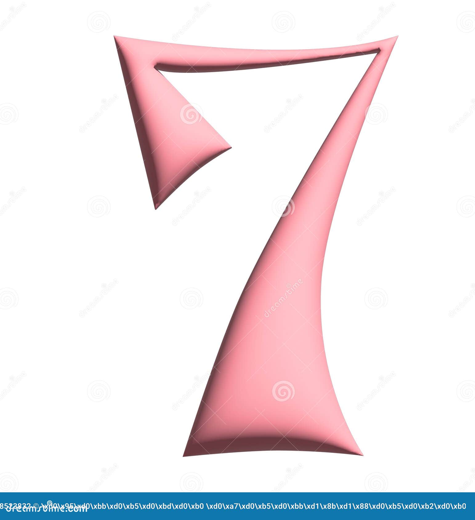 Stylized Three-dimensional Pink Numbers from 0 To 9, Clipart Stock ... Stylized Three-dimensional Pink Numbers from 0 To 9, Clipart Stock ...