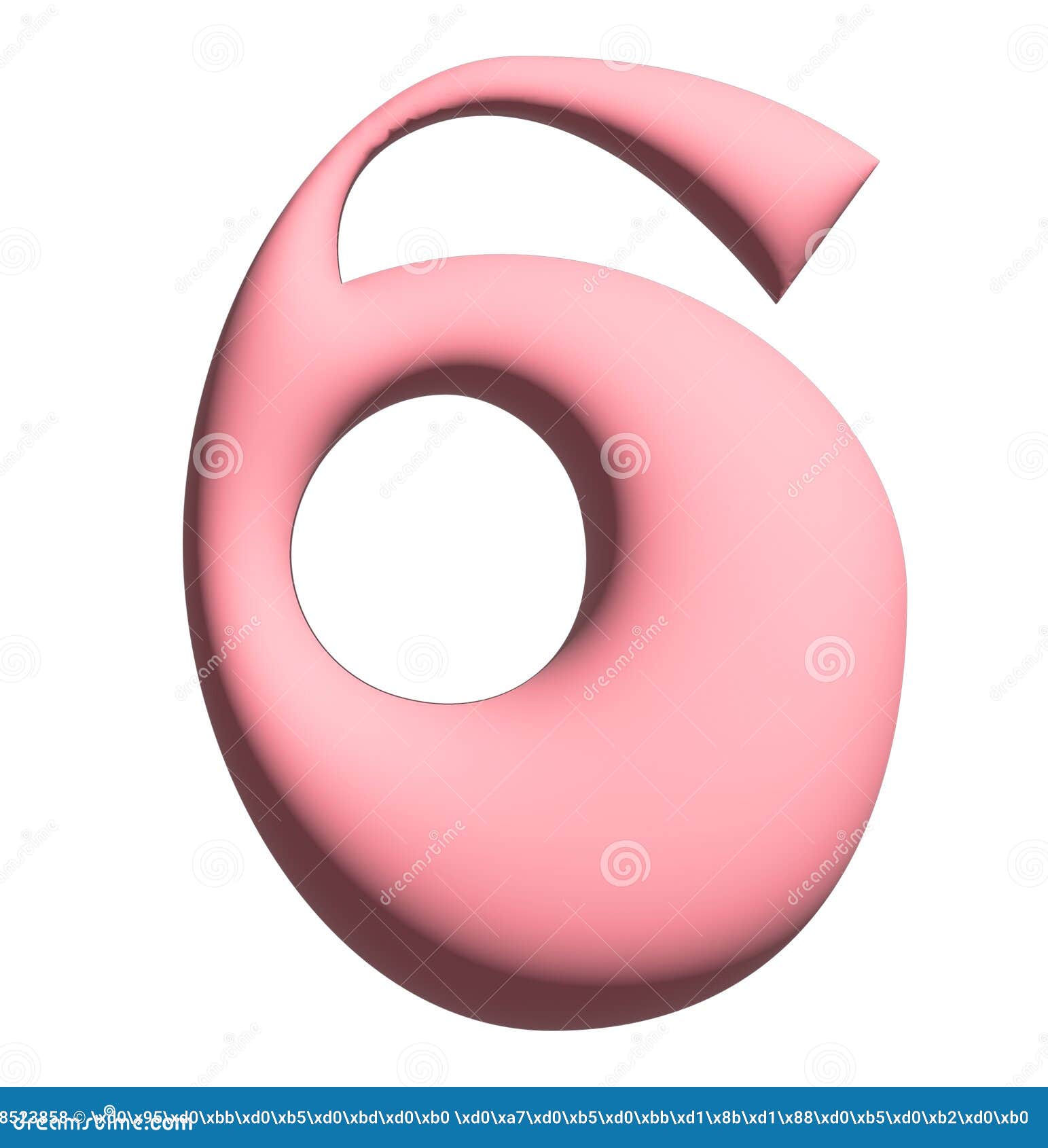 Stylized Three-dimensional Pink Numbers from 0 To 9, Clipart Stock ... Stylized Three-dimensional Pink Numbers from 0 To 9, Clipart Stock ...