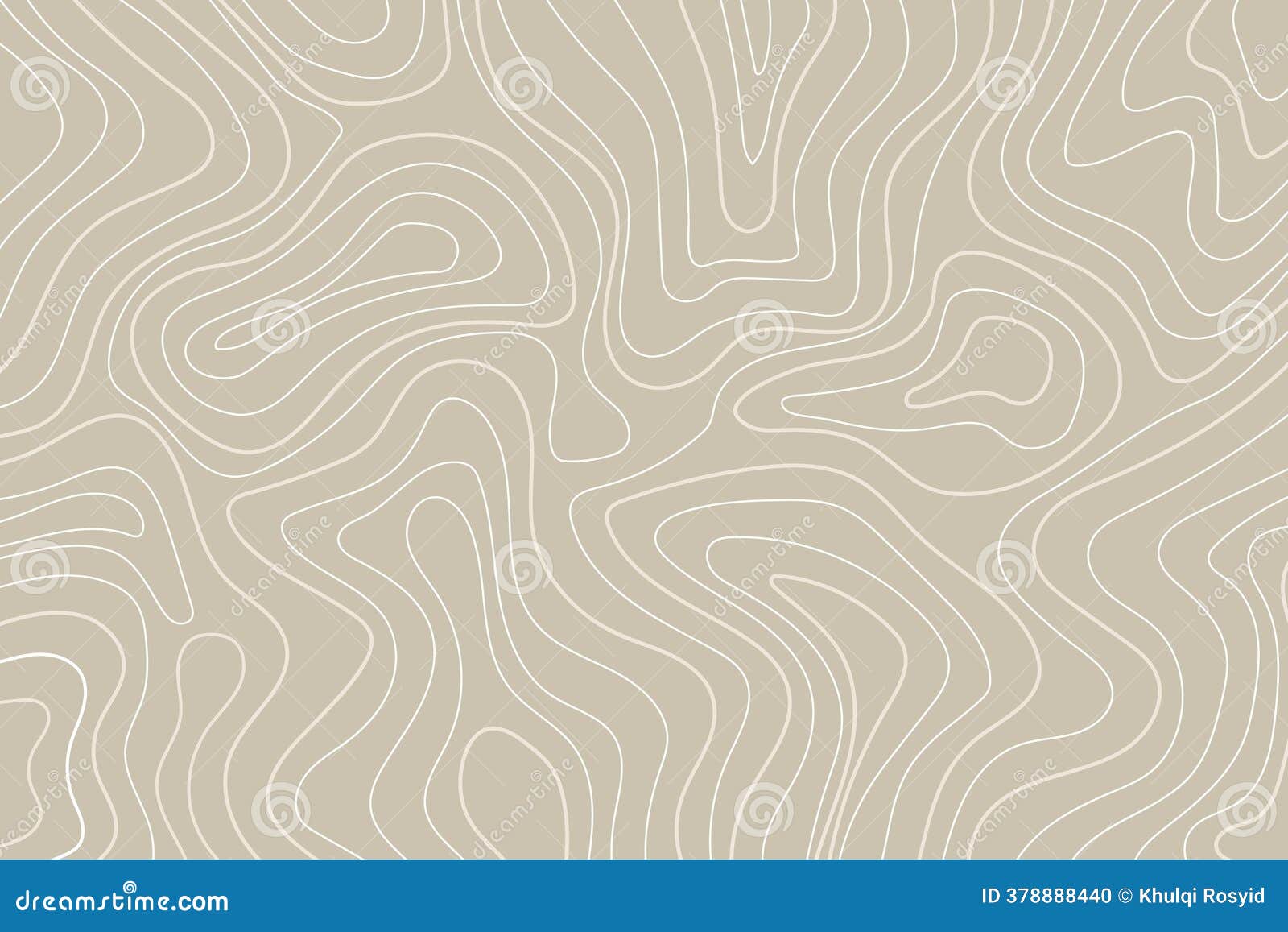 Stylized Topographic Map Outline Height In Lines And Contours. The ...