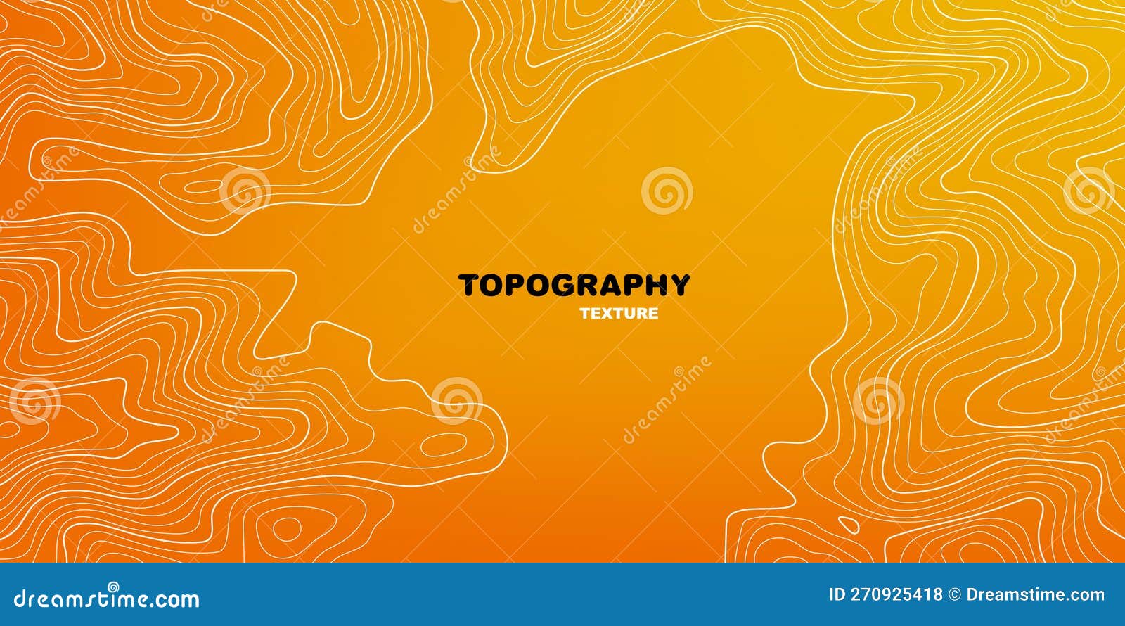 Stylized Topographic Map Outline Height In Lines And Contours. The ...