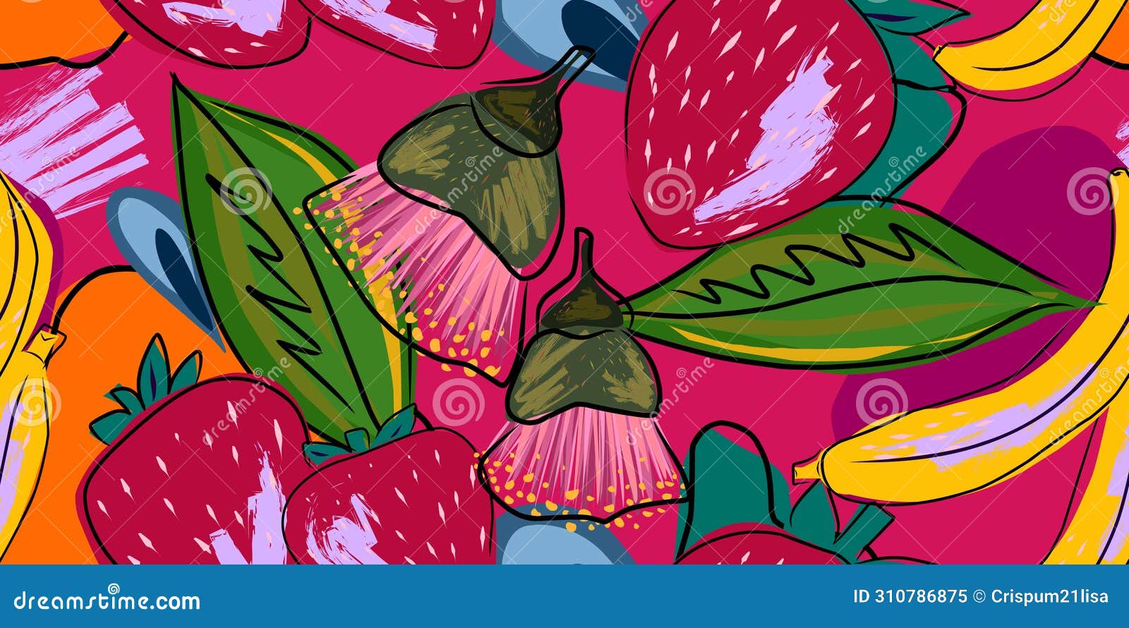 Vector Seamless, Overlapping, Repeating Pattern Stock Vector ...