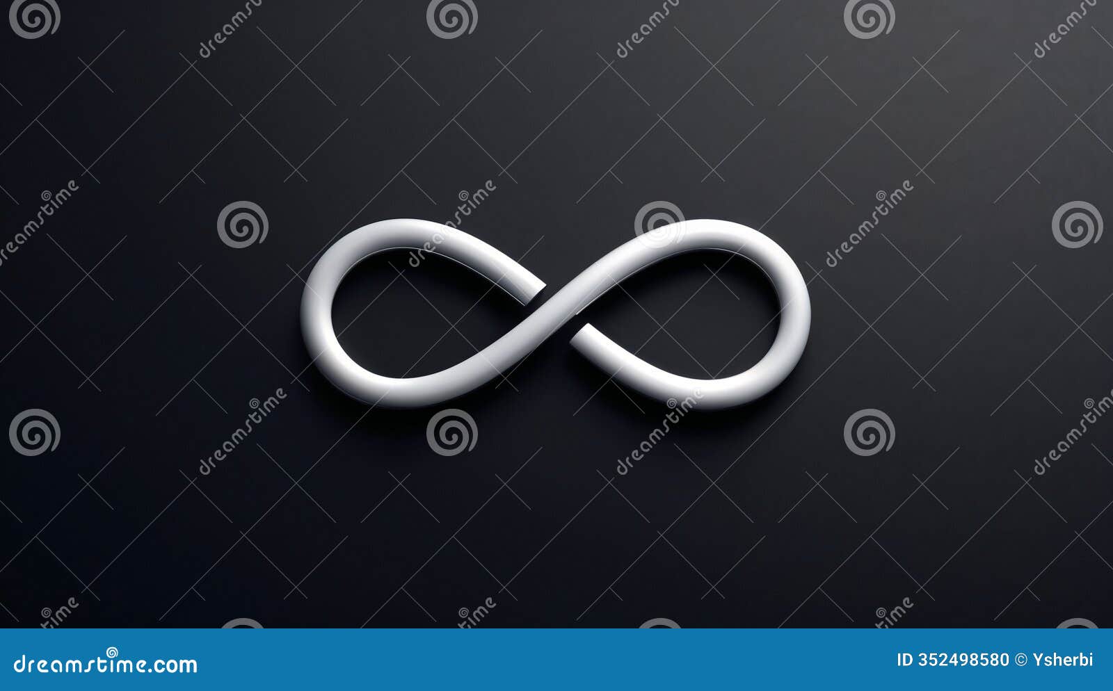 Unlimited Symbol Icon - Modern Infinity Design Stock Illustration ...