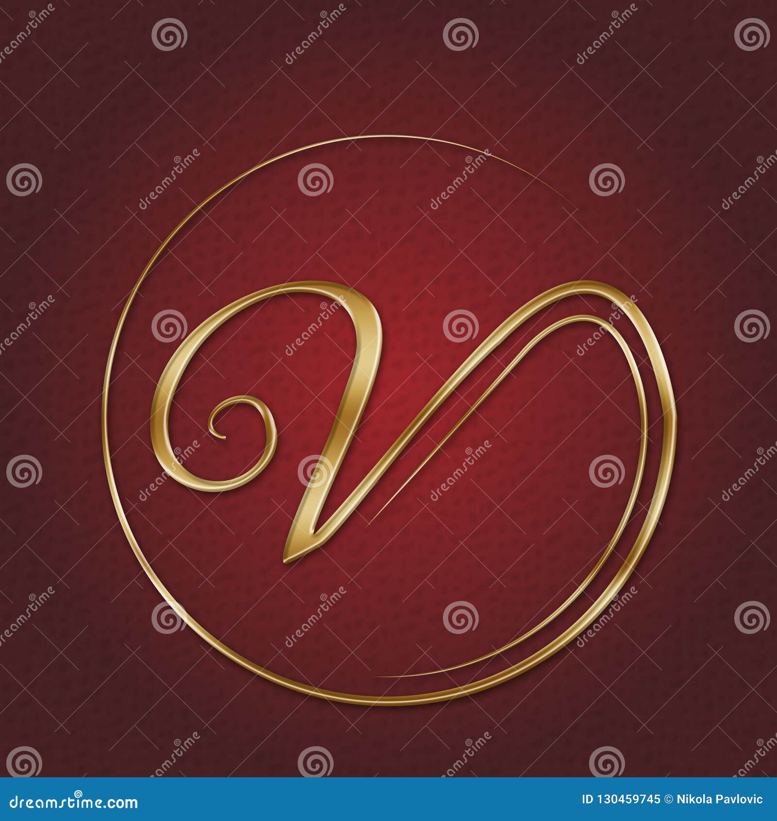 Stylized V shape stock illustration. Illustration of leader - 130459745