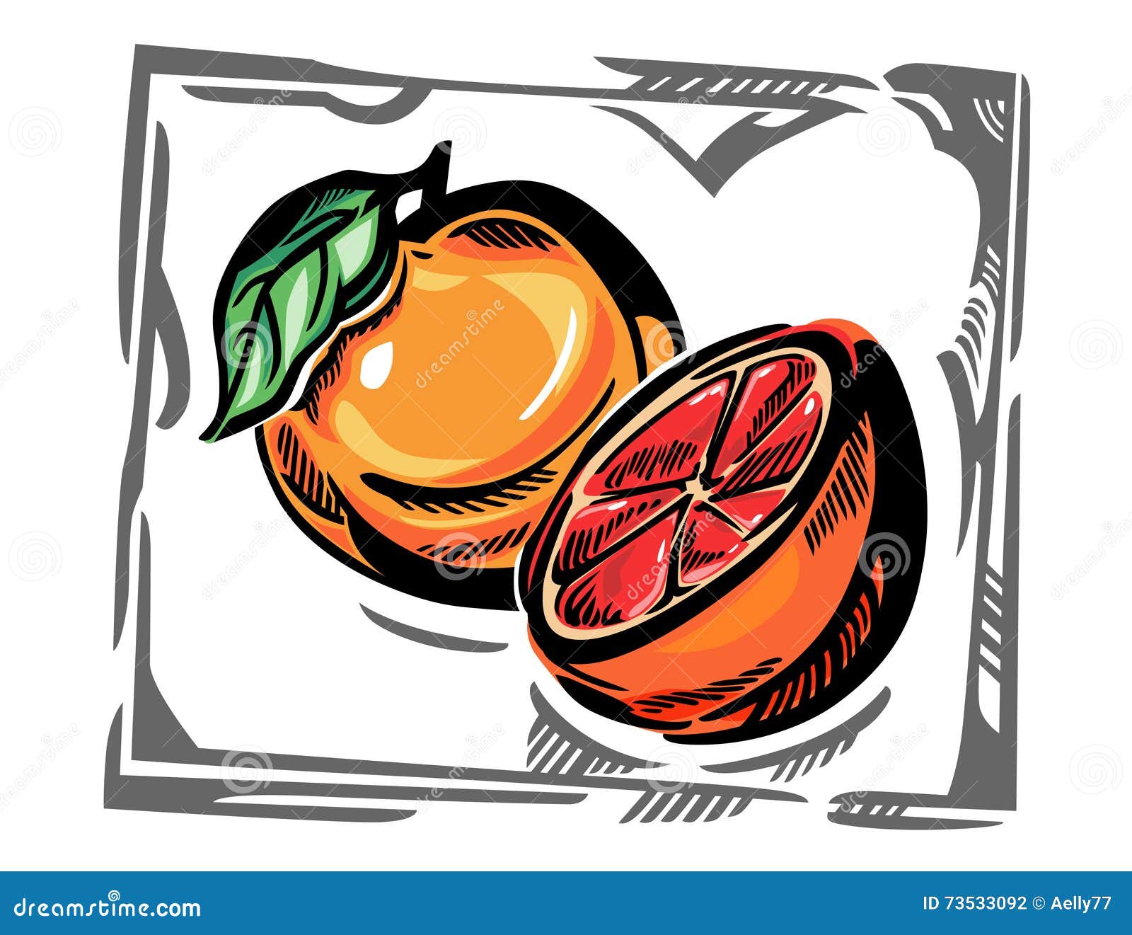 Curvy Frame Bauhaus Geometric Element Cartoon Vector | CartoonDealer ...