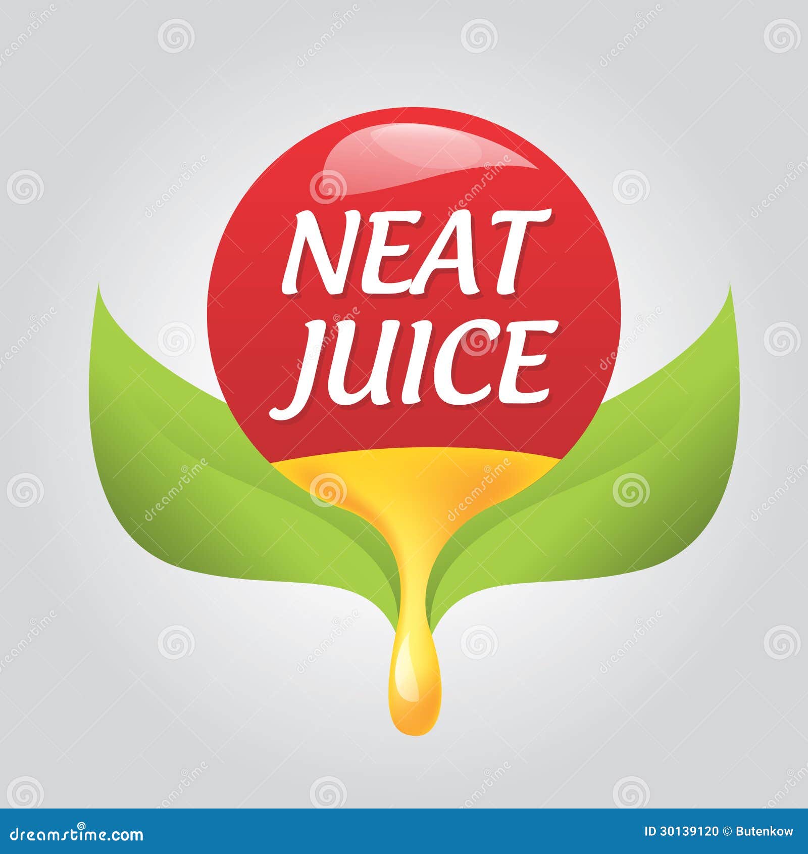 Styled icon natural taste stock vector. Illustration of vector - 30139120