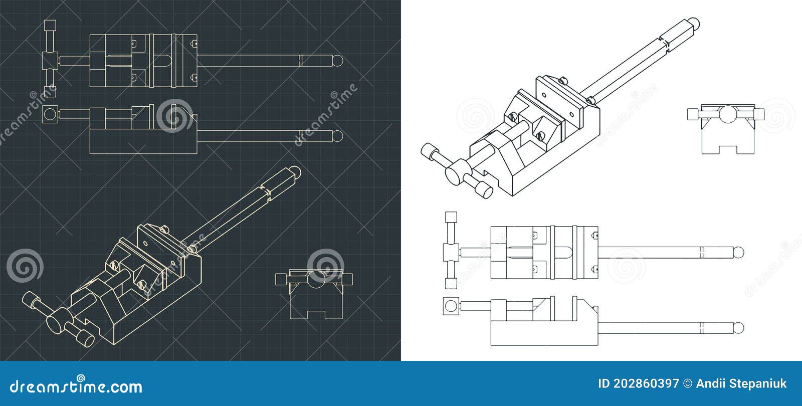 Vice Drawings Stock Illustrations – 17 Vice Drawings Stock ...