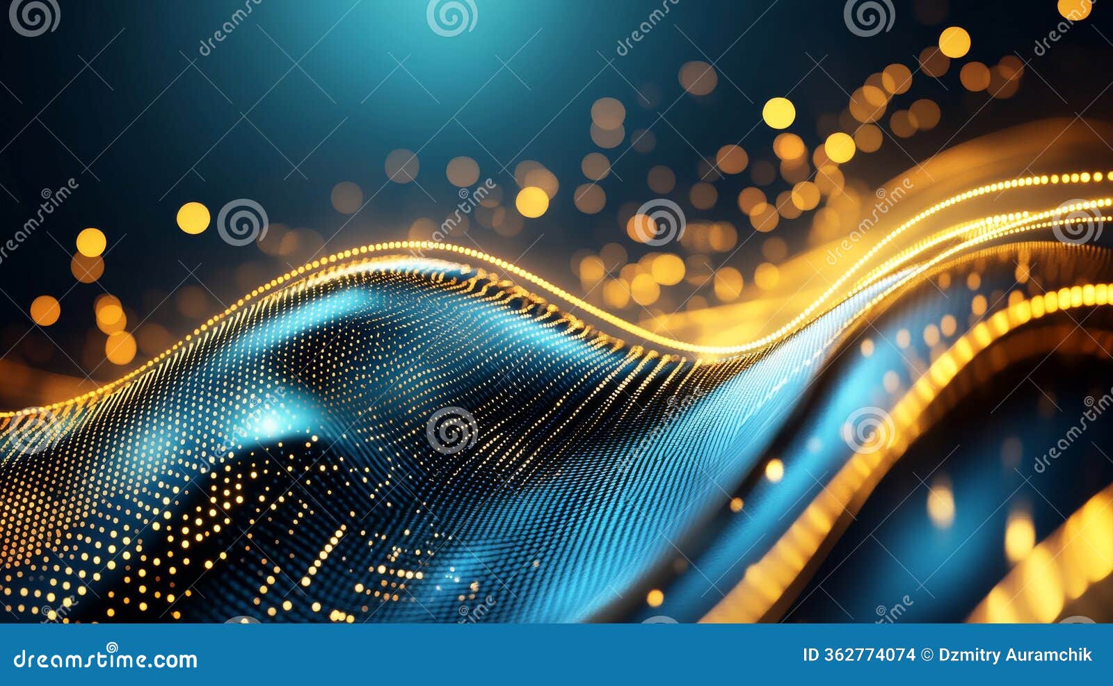 A Stylized Wave Pattern Formed By Triple Curled Lines, Perfect For A ...