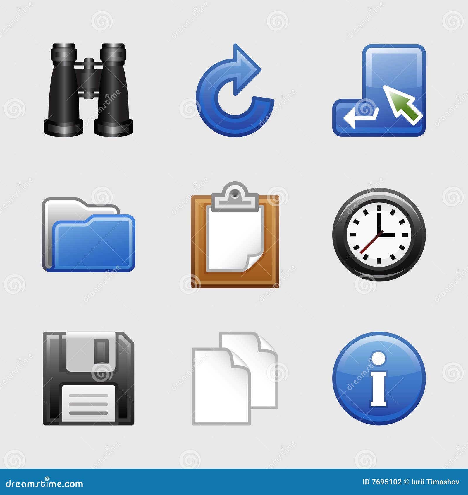 Stylized web icons, set 03 stock vector. Illustration of comments - 7695102