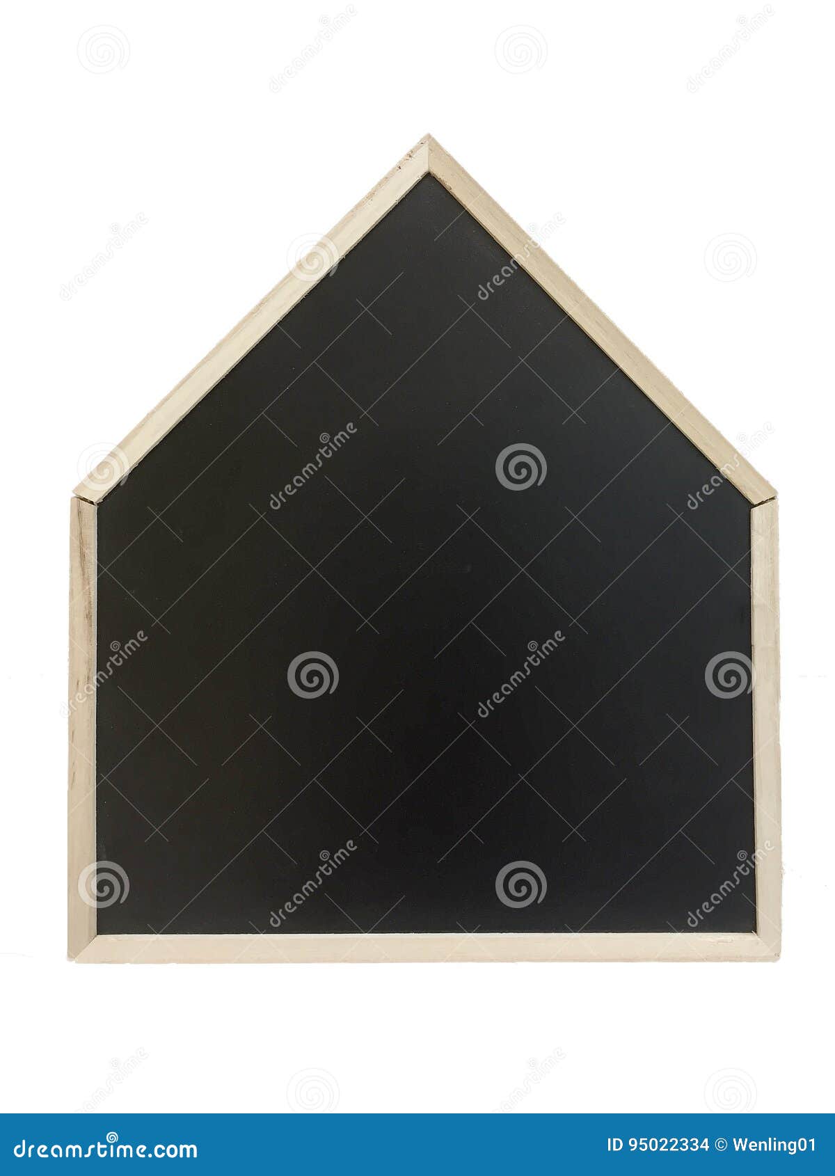 A Stylized Wooden Frame Chalkboard Stock Photo - Image of circle, board ...