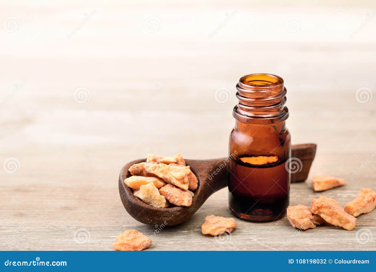 Styrax Benzoin Extract Tincture in the Bottle Stock Photo - Image of ...