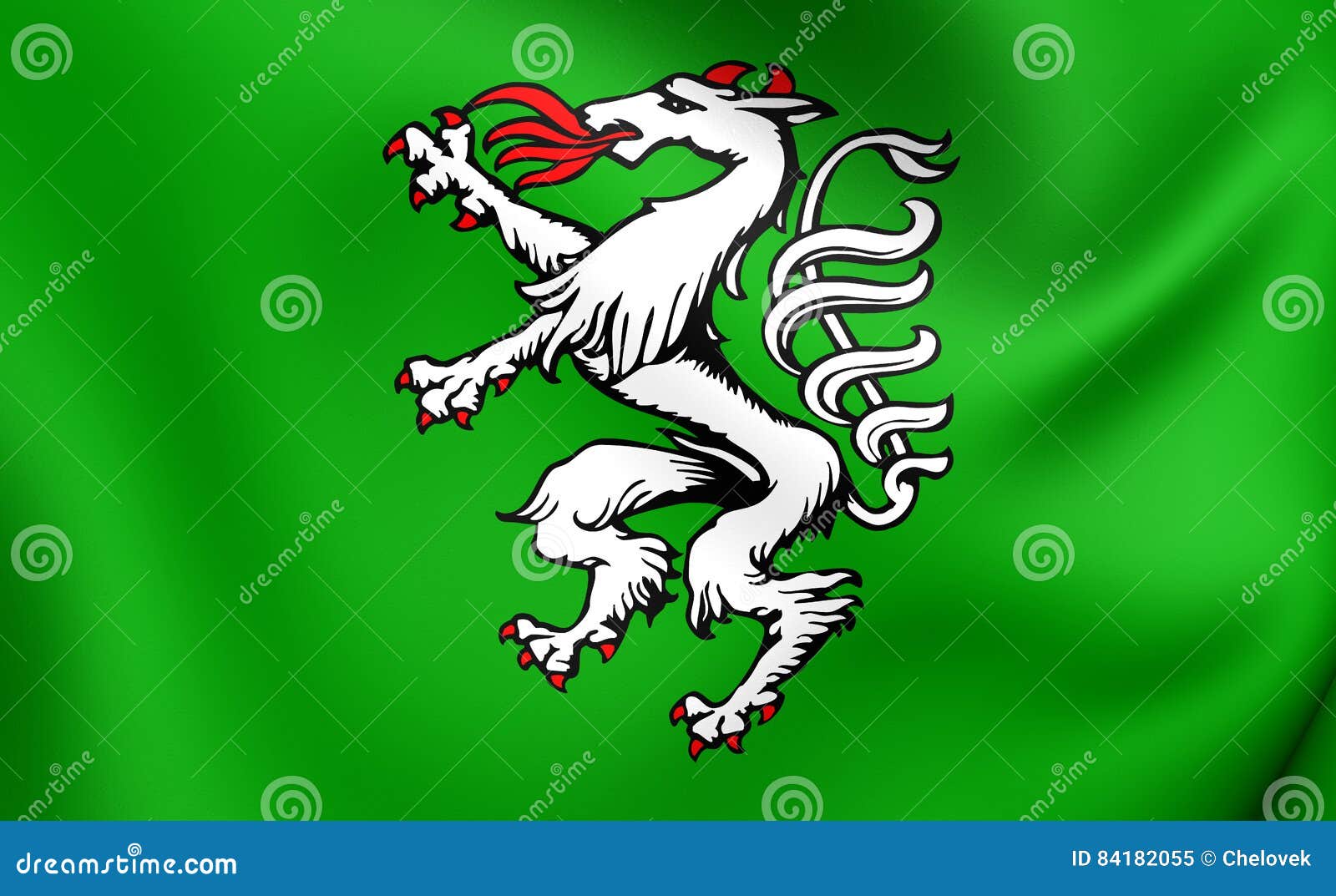 Styrian Banner of Arms, Austria. Stock Illustration - Illustration of ...
