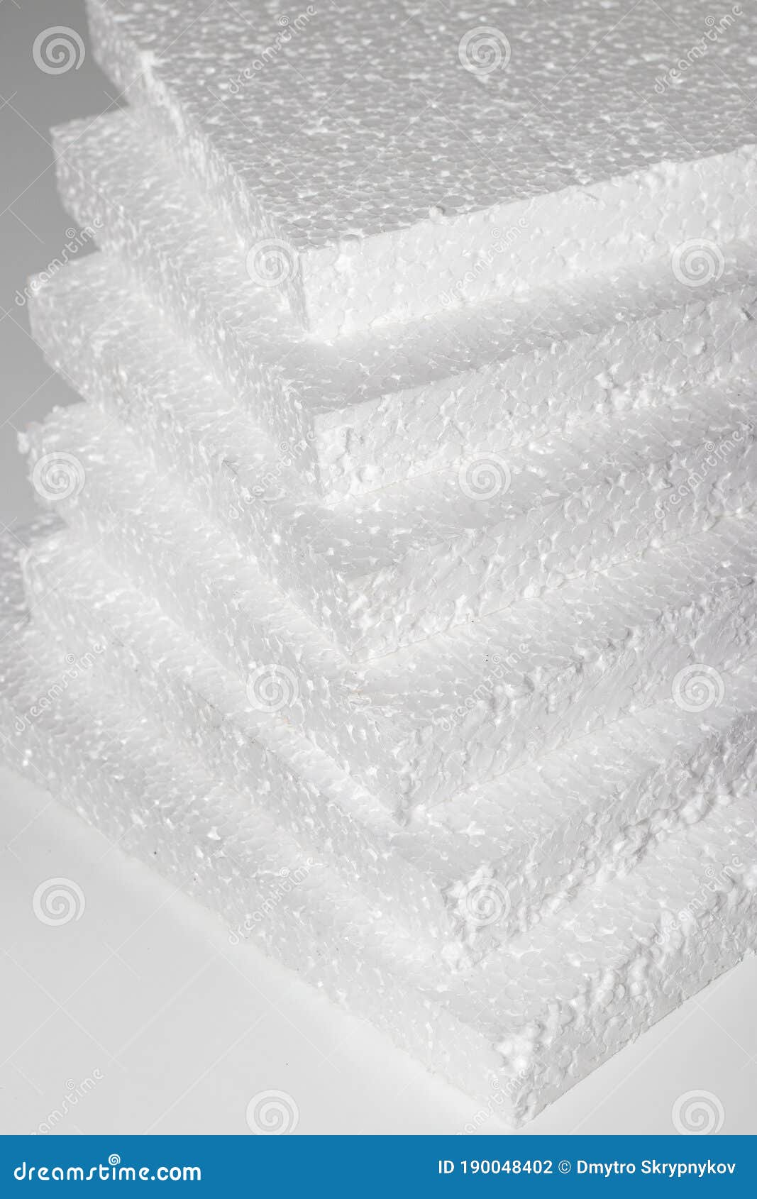 Styro-mousse. Feuilles De Fabrication D'usine Photo stock - Image du ...