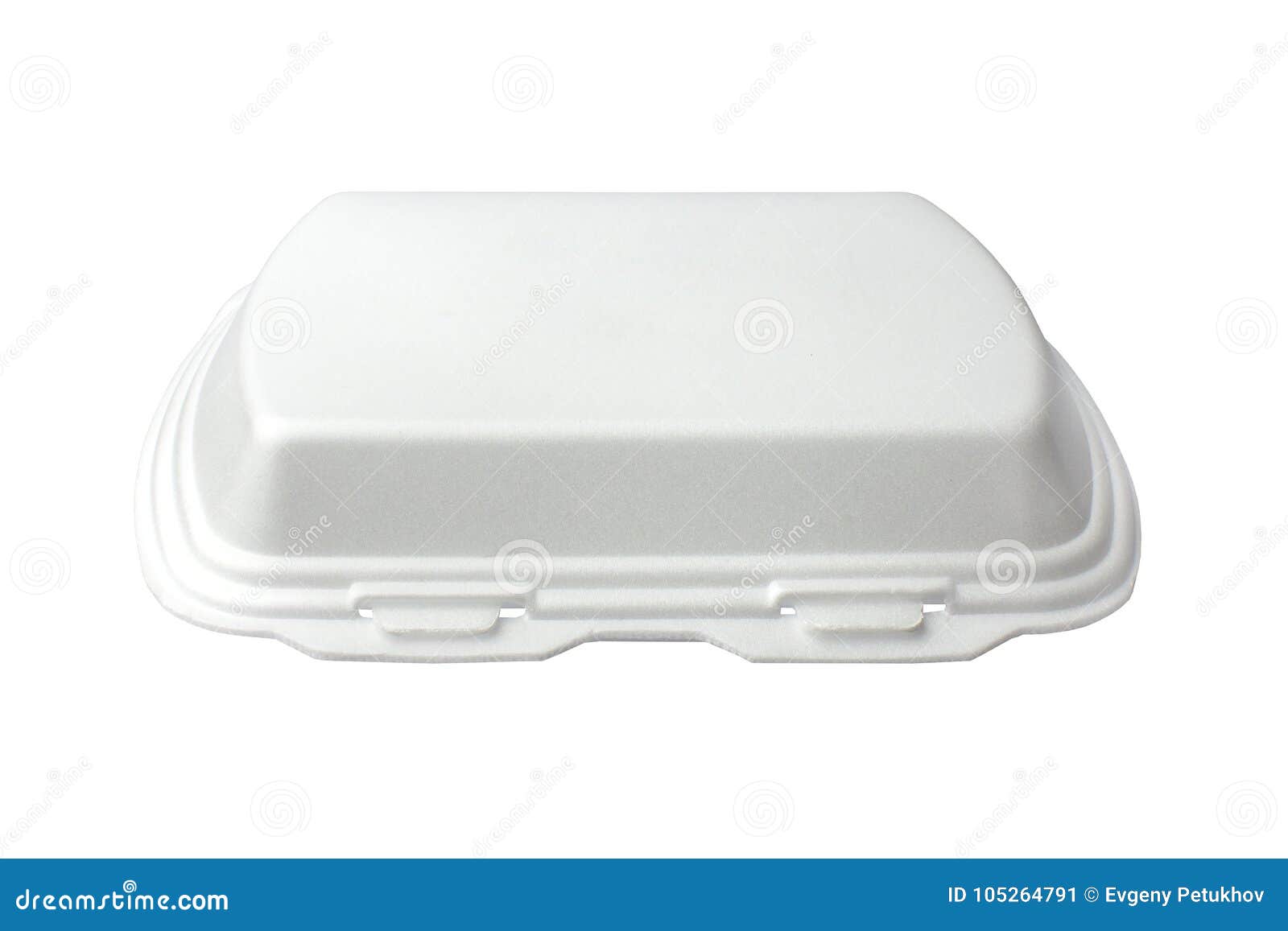 Styrofoam Container for Food. Stock Image - Image of disposable, place ...