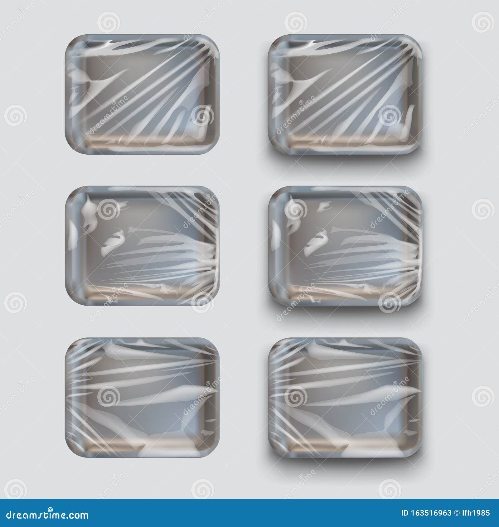 Ban Styrofoam Container Cartoon Vector | CartoonDealer.com #187695625