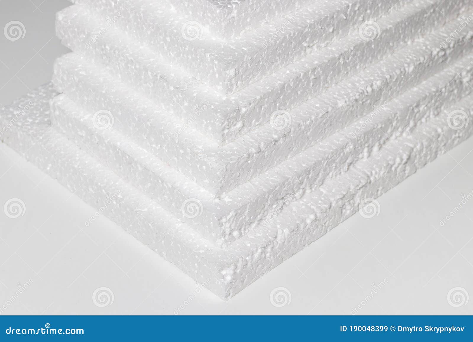 Styrofoam. Sheets of Factory Manufacturing Stock Image - Image of ...