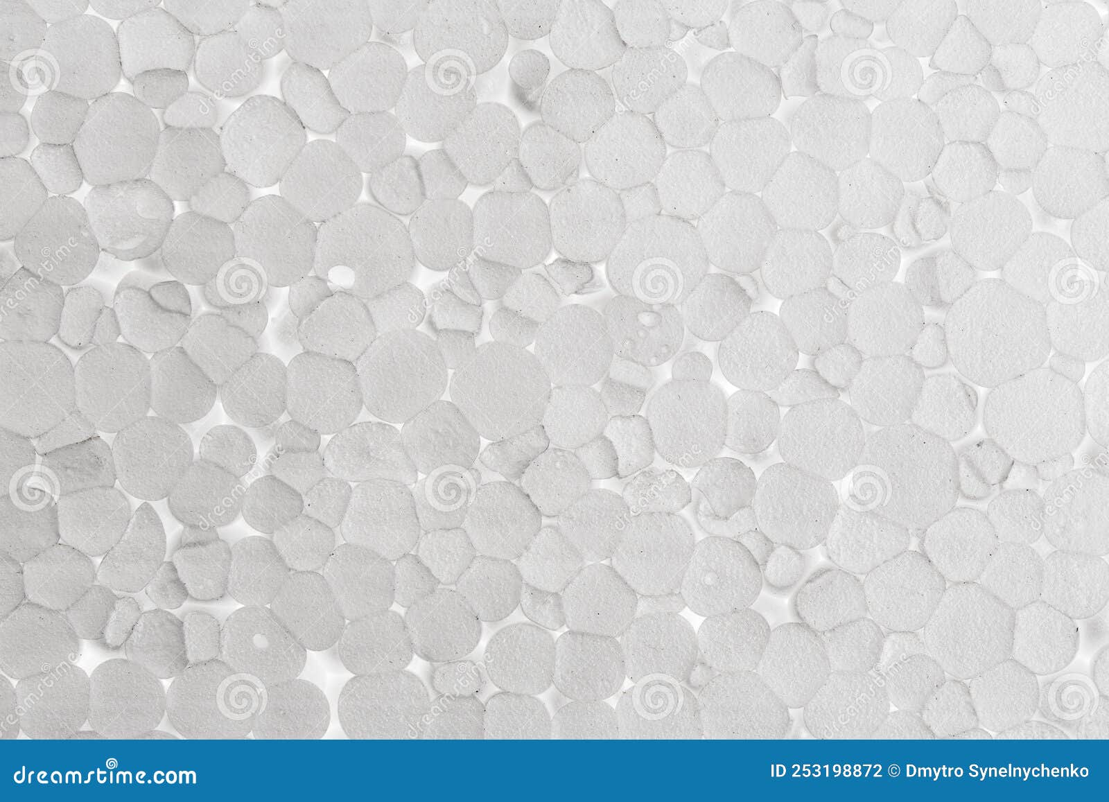 Styrofoam Texture Close-up. Styrofoam Texture on Macro. Stock Photo ...
